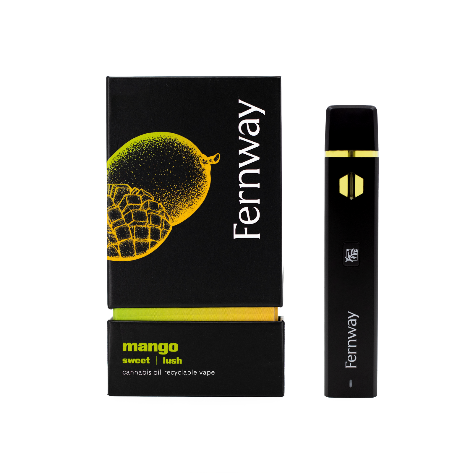 Fernway: Fernway - Mango Traveler Vape 2g (H) | Leafly