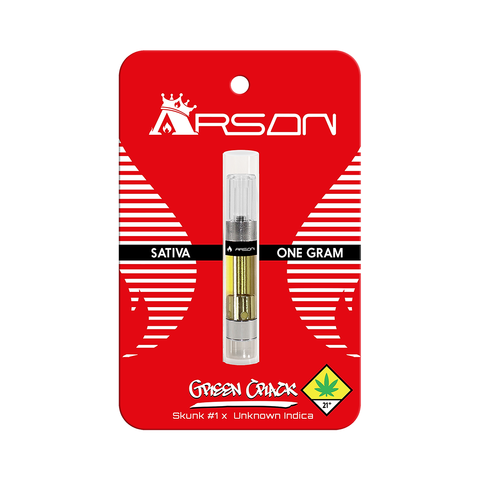 MFUSED: ARSON Strains: Green Crack | Leafly