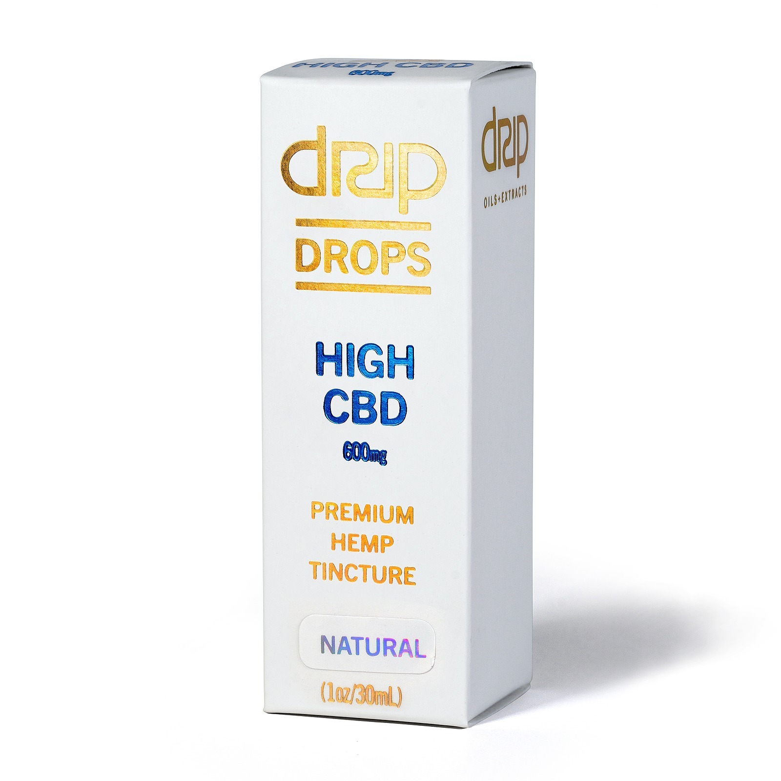 DRIP Oils + Extracts: DRIP DROPS High CBD Vanilla 600mg | Leafly