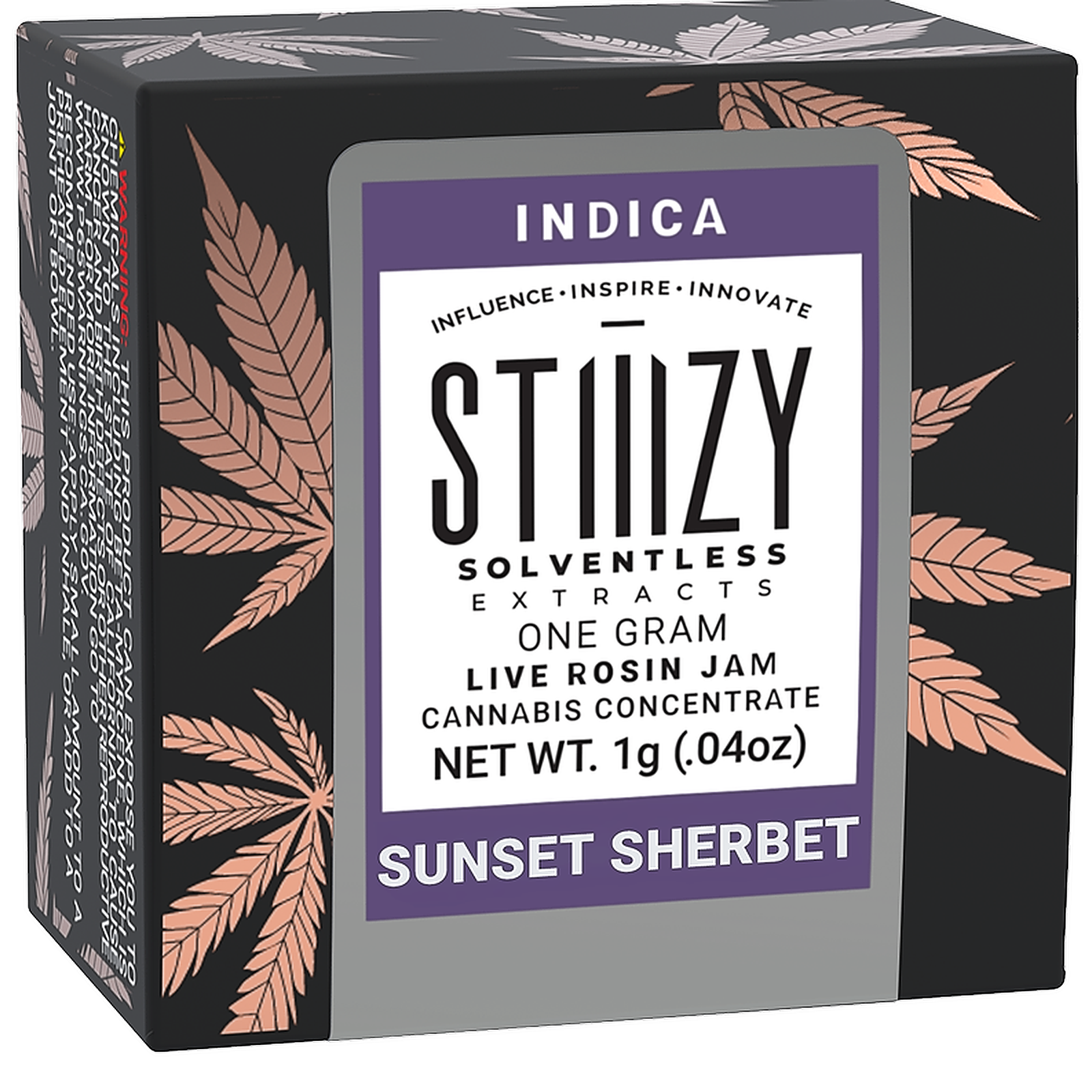 STIIIZY: SUNSET SHERBET - LIVE ROSIN JAM 1G | Leafly