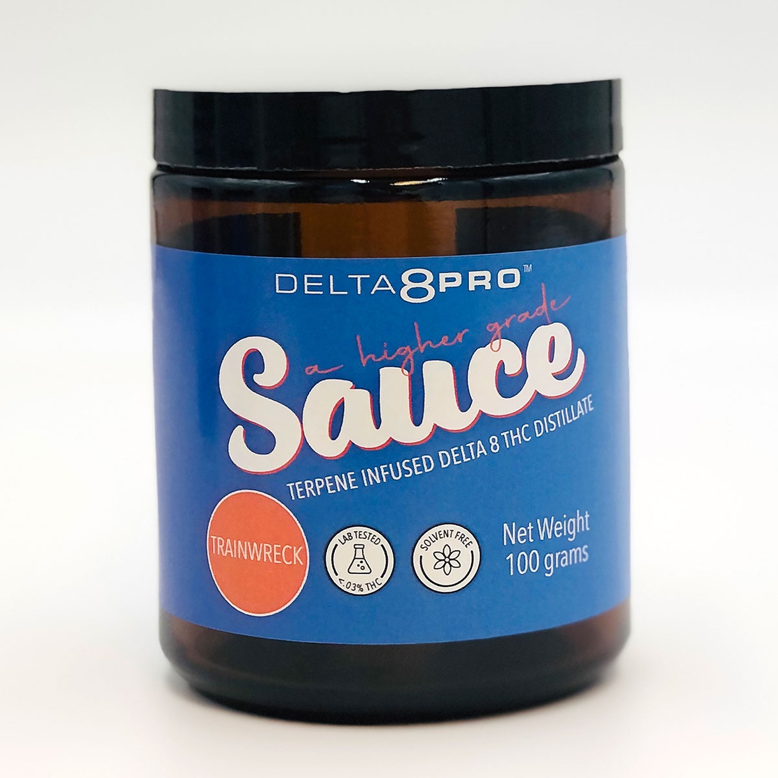 Delta 8 Pro: Delta 8 THC Sauce 100g Trainwreck | Leafly