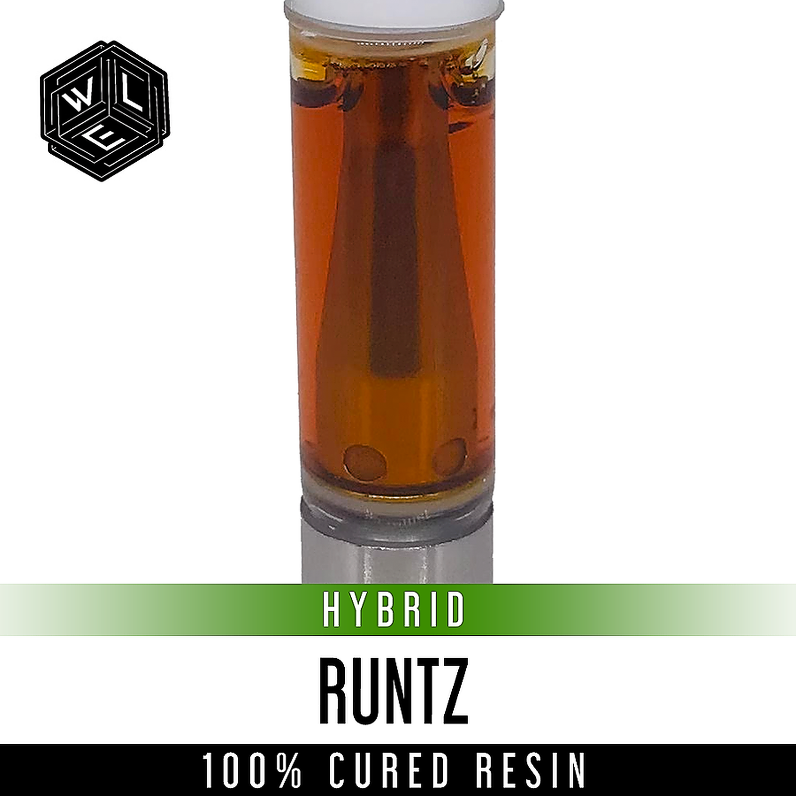 White Label Extracts Runtz 100 Cured Resin Cartridge 1 Gram Leafly