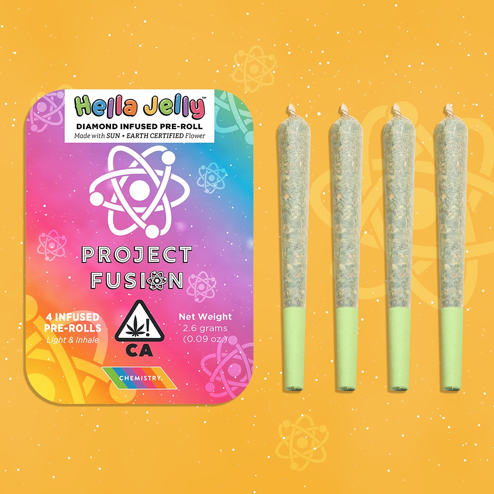 Chemistry.: Helly Jelly Diamond Infused Pre-Rolls (4-Pack) | Leafly