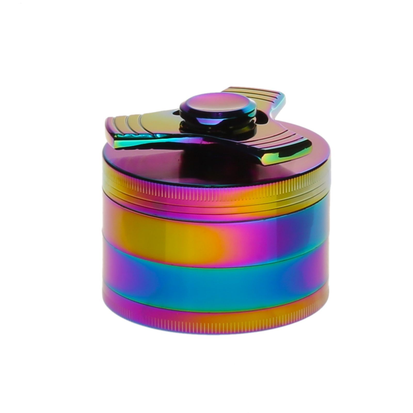 High Life Goods: 4pc Fidget Spinner Grinder With Triangle- 2 1/2" | Leafly