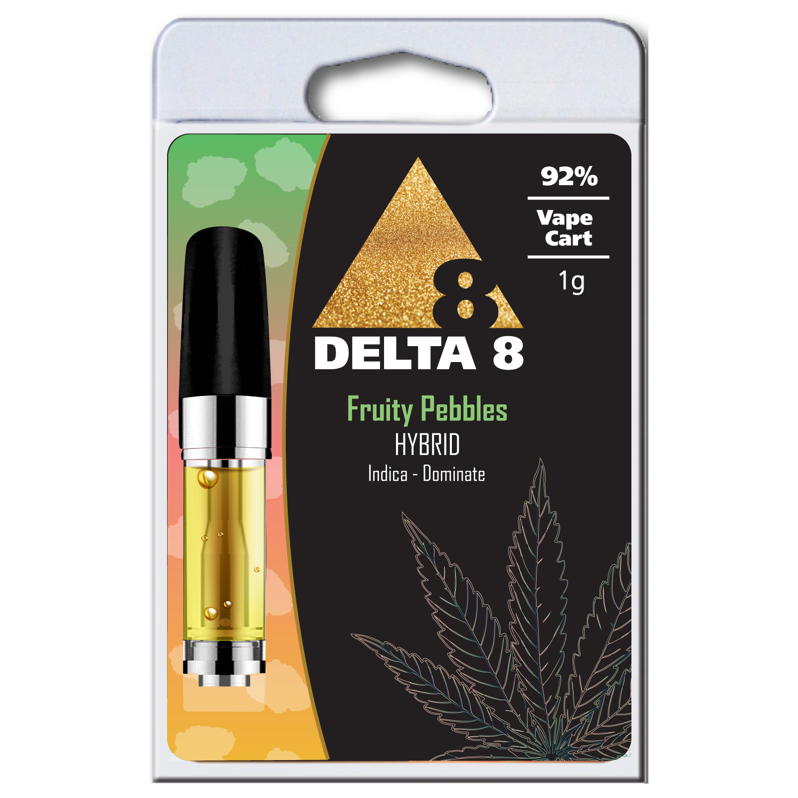 A Gift From Nature: Delta 8 Hybrid Fruity Pebbles 1ML - 92% | Leafly