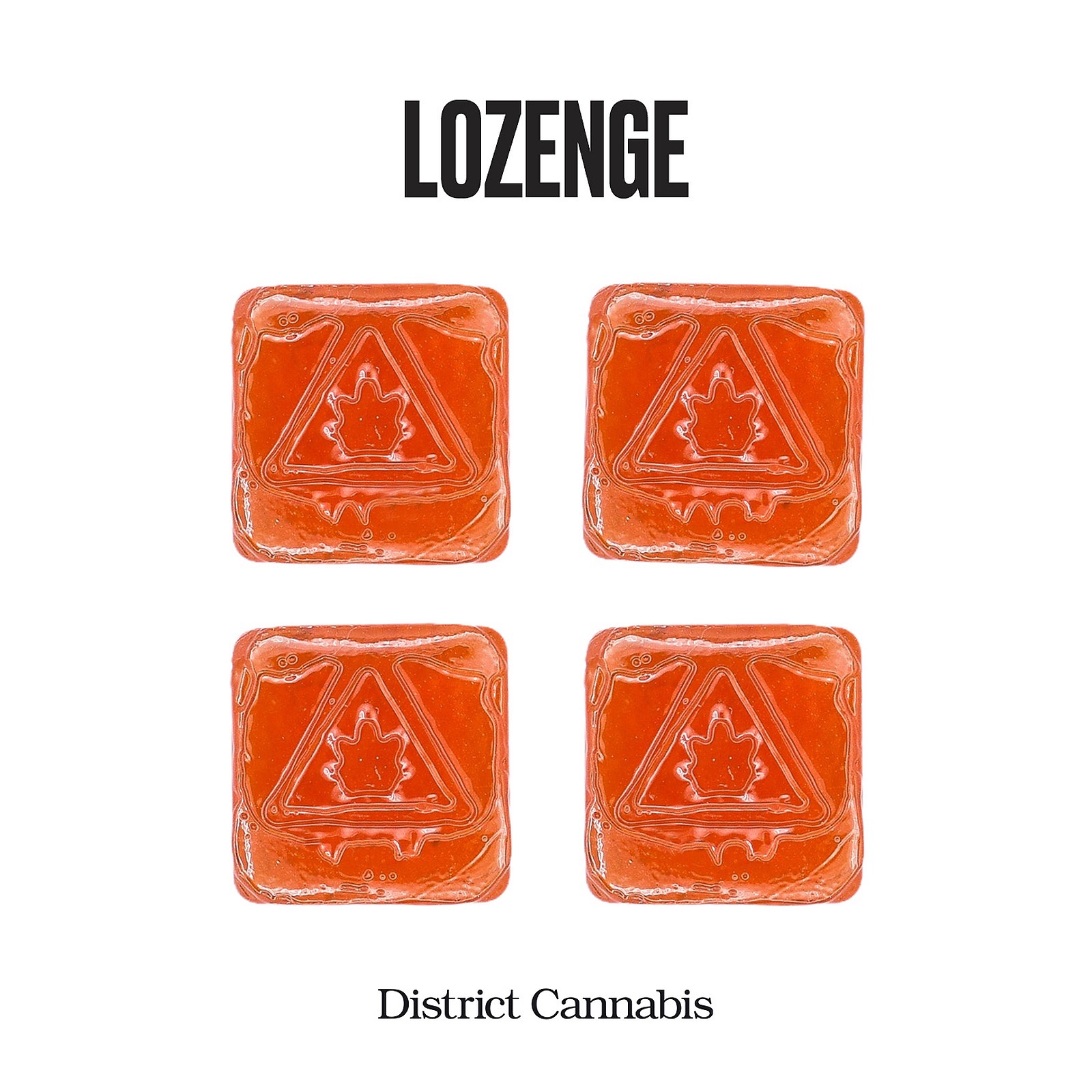 District Cannabis: Lemon Ginger Lozenge 20mg (10 Pack) | Leafly