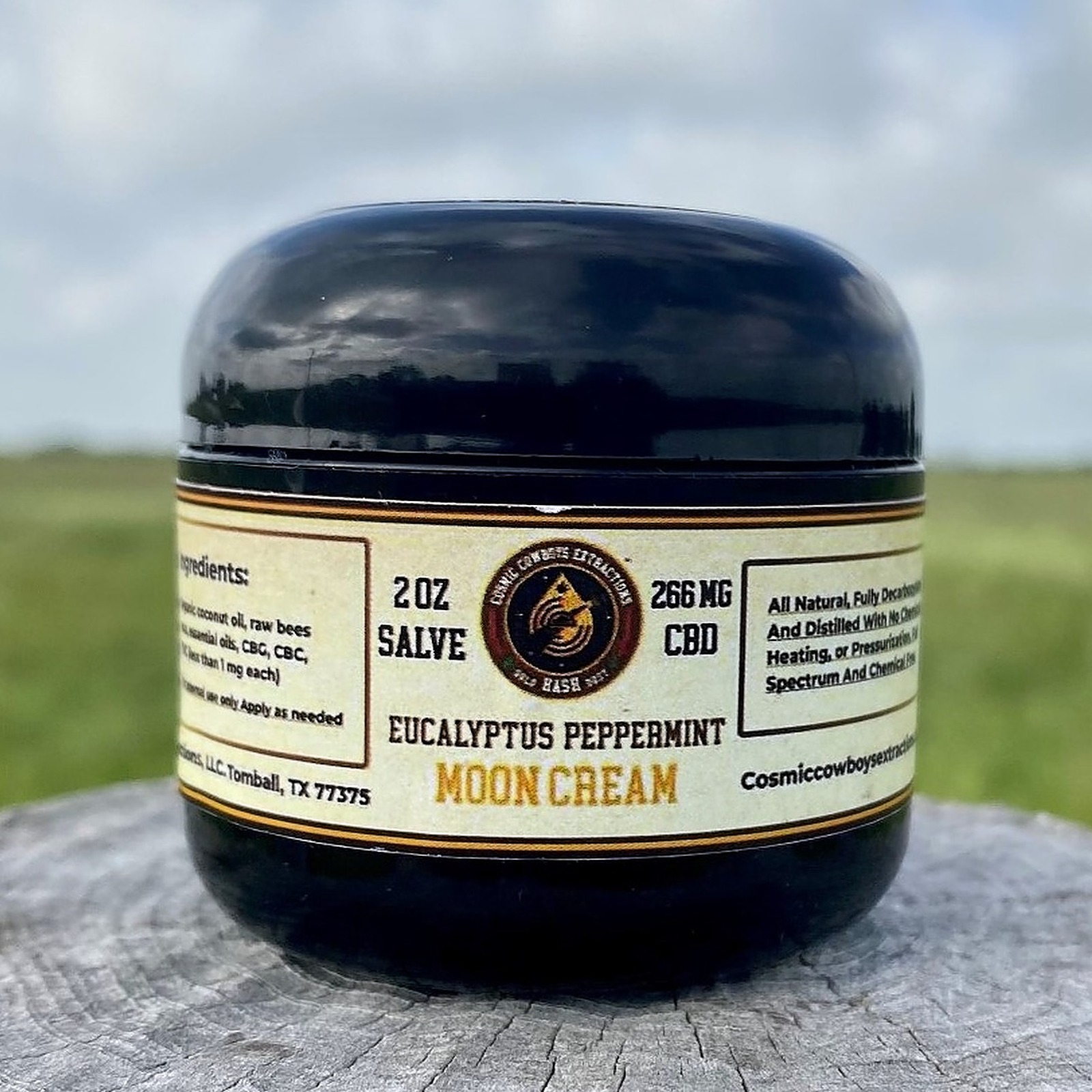 Cosmic Cowboys Extractions LLC: Moon Cream 266mg 2oz | Leafly