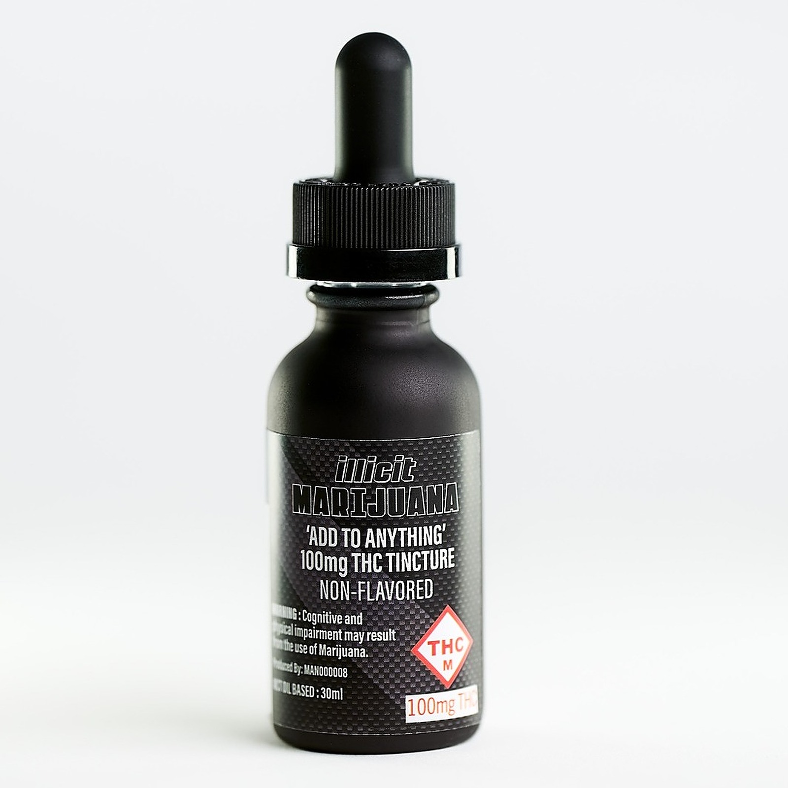ILLICIT: Add to Anything Cannabis Tincture 100mg | Leafly