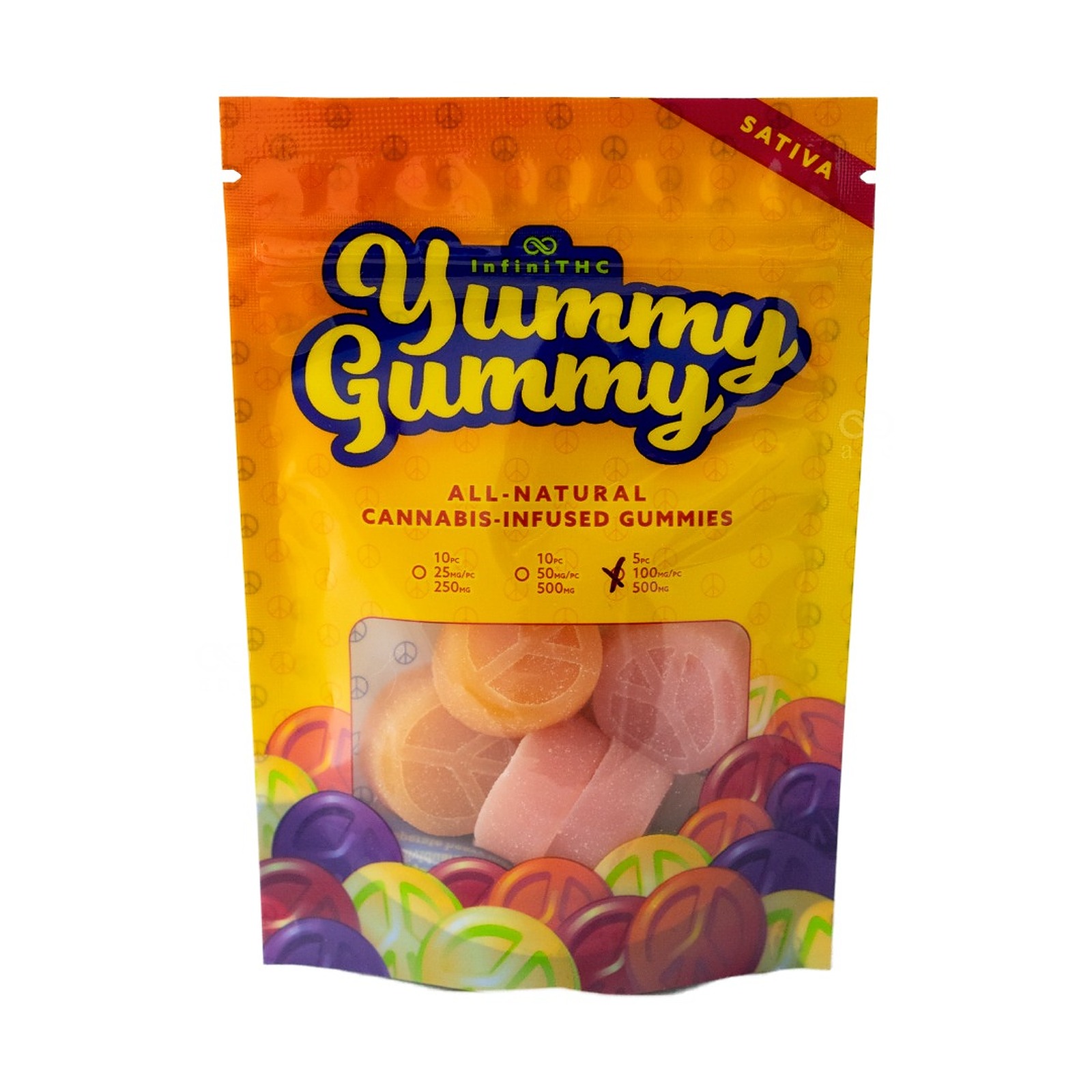 Yummy Gummy: YG Sativa 100mg Five Pack | Leafly