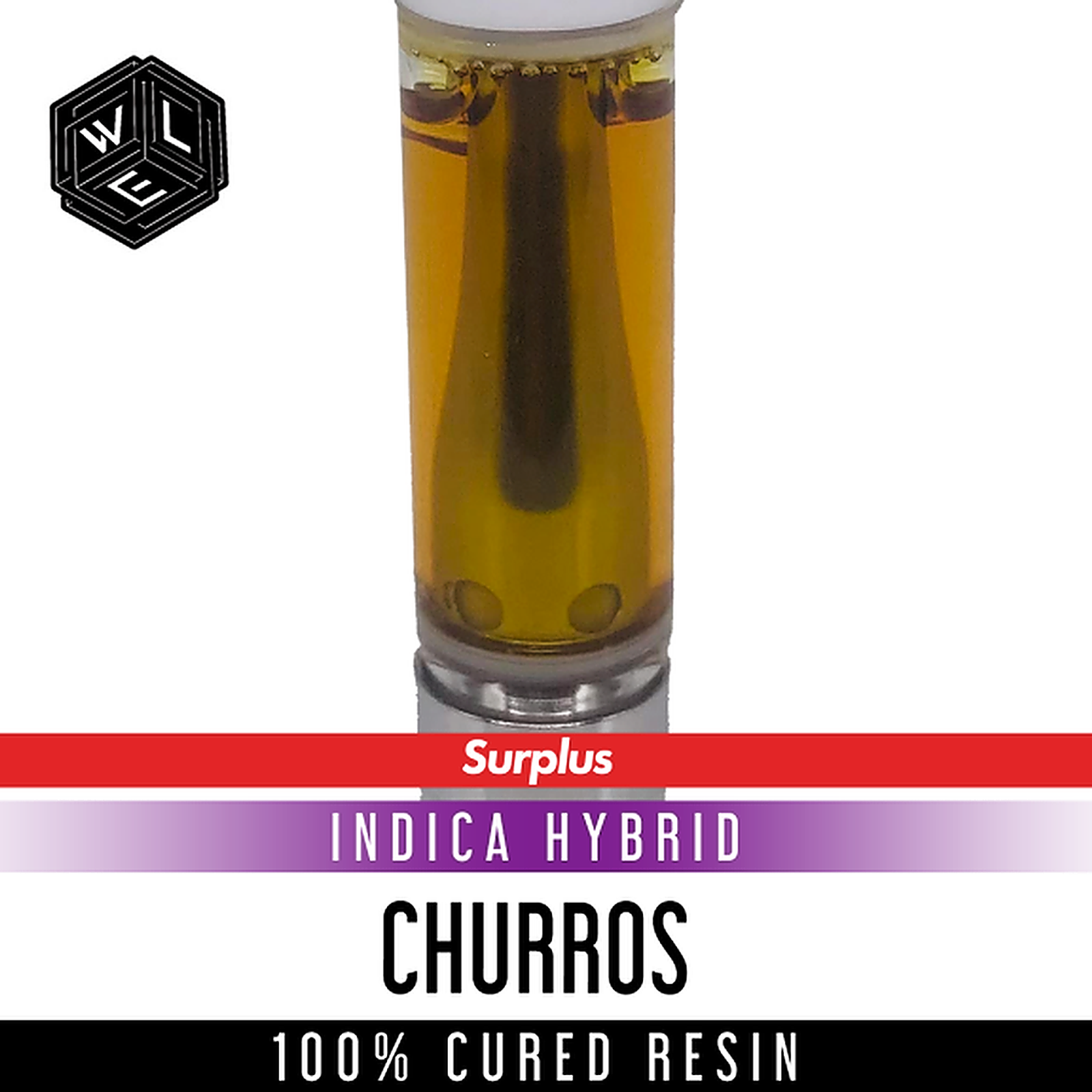 White Label Extracts: Churros 100% Cured Resin Cartridge 1 Gram | Leafly