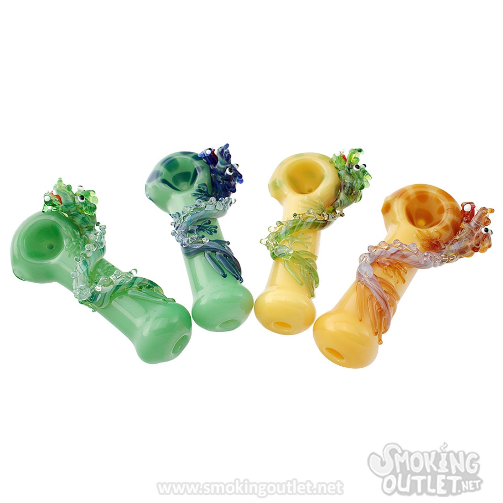 Smoking Outlet: Dragon Dank Spoon Pipe by Apollo Glassworks | Leafly