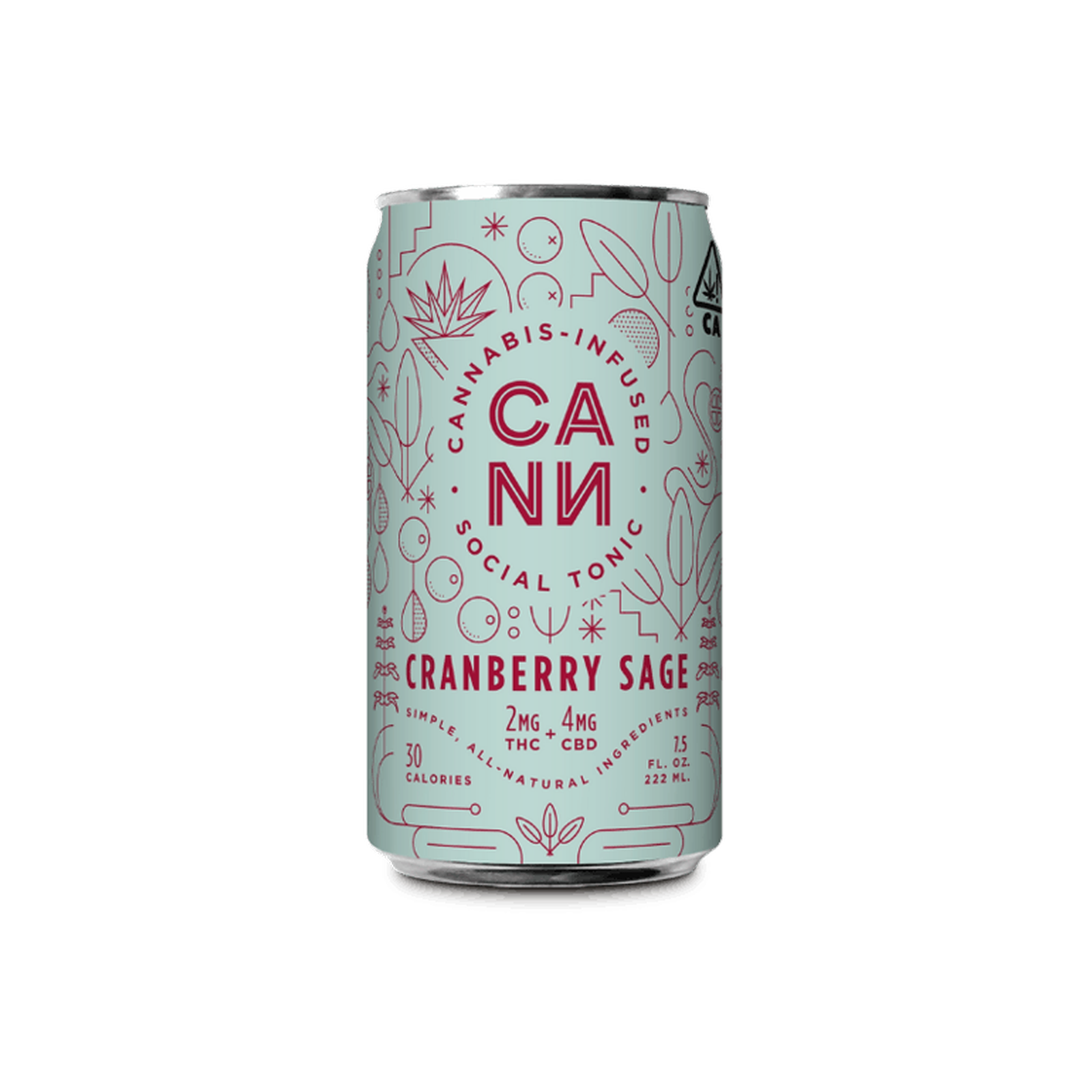 CANN: Cranberry Sage - Cann Social Tonic (Single) | Leafly