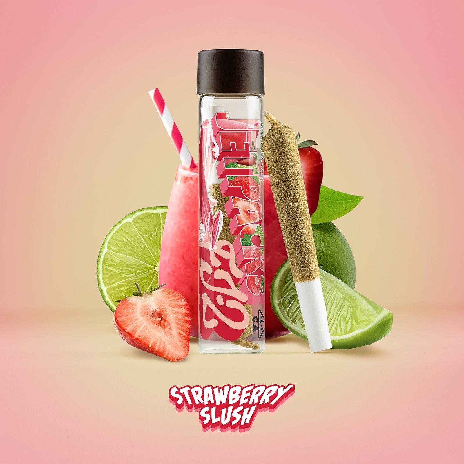 Jetpacks: Strawberry Slush FJ-2 (2G Infused, THCA Concentrate & Kief ...