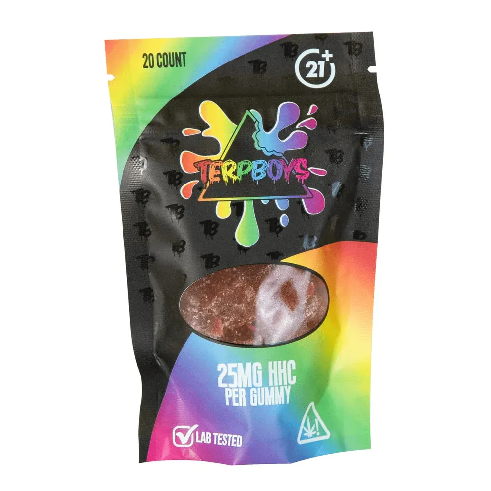 Terp Boys: HHC Mixed Fruit Gummies | Leafly Terp Boys: HHC Mixed Fruit Gummies | Leafly