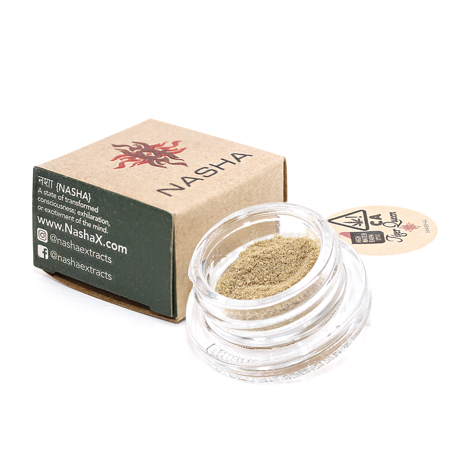 NASHA: Tiger Queen Green Powder Hash 1g | Leafly