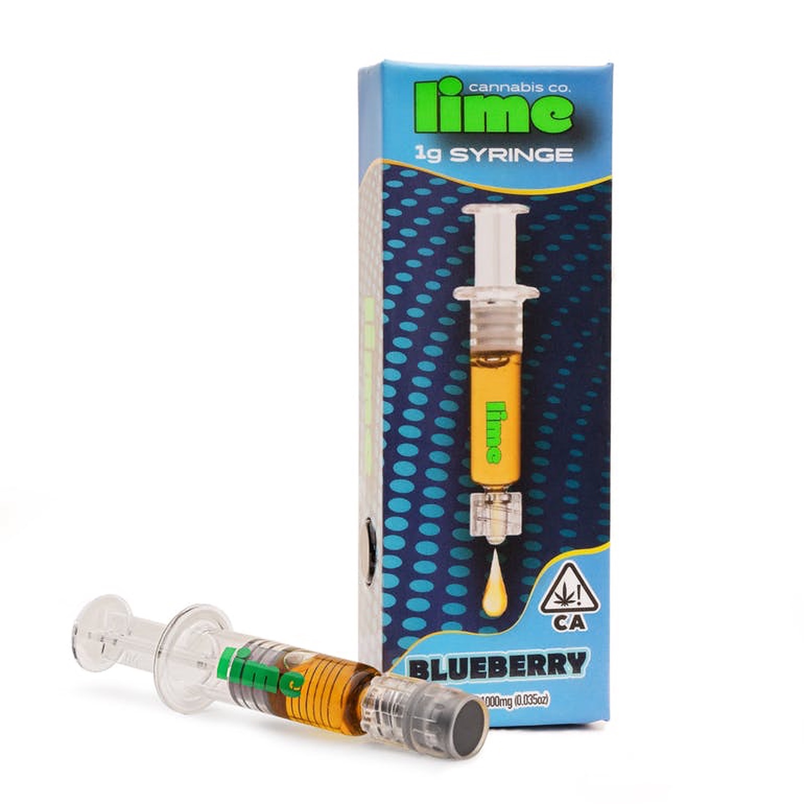 Lime Cannabis Co.: 1000mg THC Syringe | Blueberry | Leafly