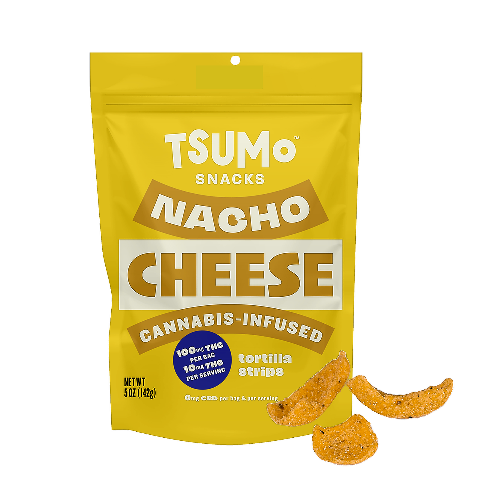 TSUMo Snacks: TSUMo Snacks - Nacho Cheese - Corn Chips - 100mg ...