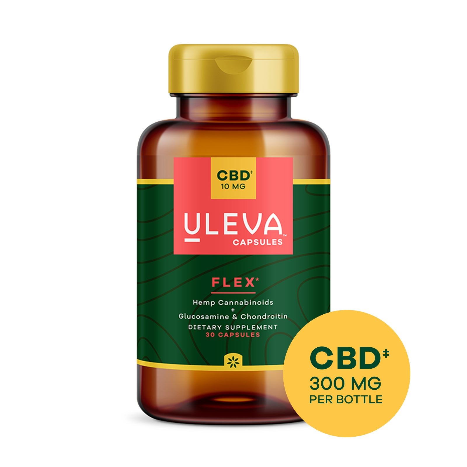 Uleva: Uleva Flex CBD + Glucosamine & Chondroitin Daily Supplement ...
