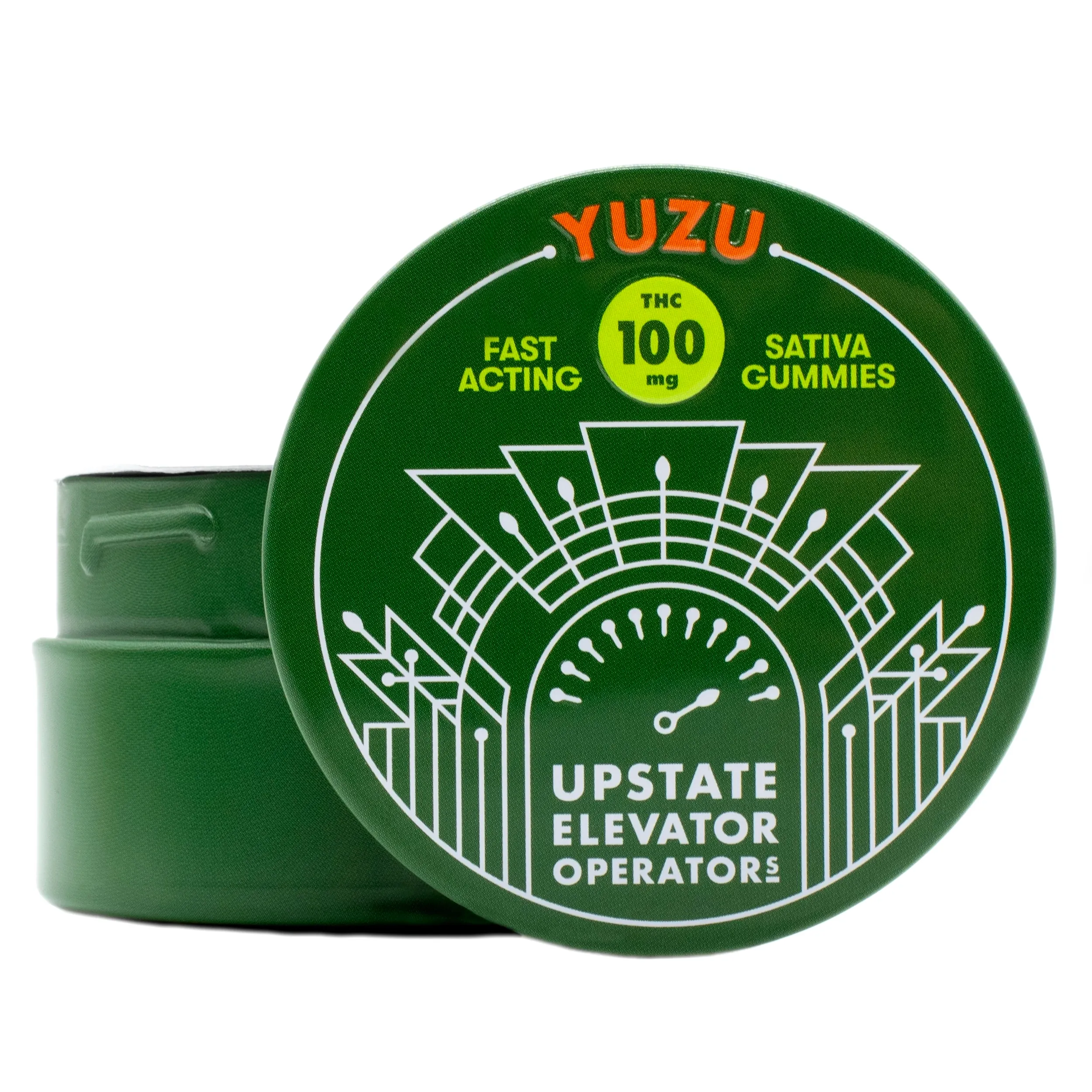 Upstate Elevator Operators: 10mg Fast-Acting THC+CBG Gummy, Yuzu | Leafly Upstate Elevator Operators: 10mg Fast-Acting THC+CBG Gummy, Yuzu | Leafly