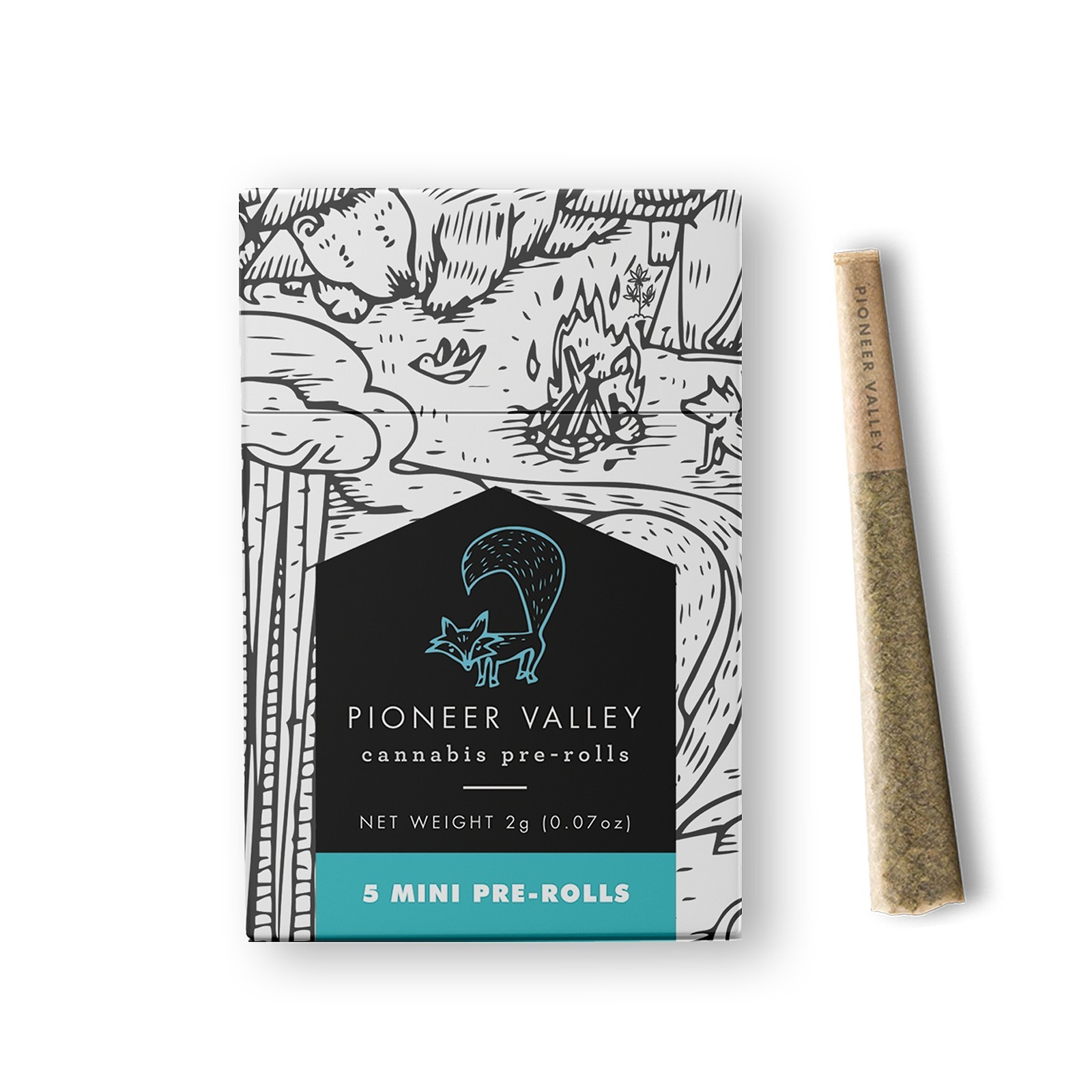 Pioneer Valley Cannabis, Co.: Donnie Burger Mini Pre-Roll 5-Pack (2g ...