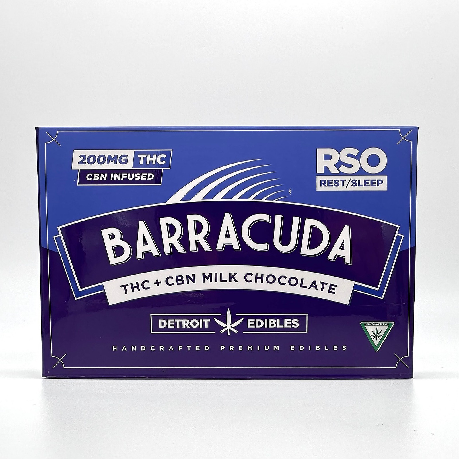 Detroit Edibles: Barracuda Bar - RSO Rest - Milk Chocolate - 200mg THC ... Detroit Edibles: Barracuda Bar - RSO Rest - Milk Chocolate - 200mg THC ...