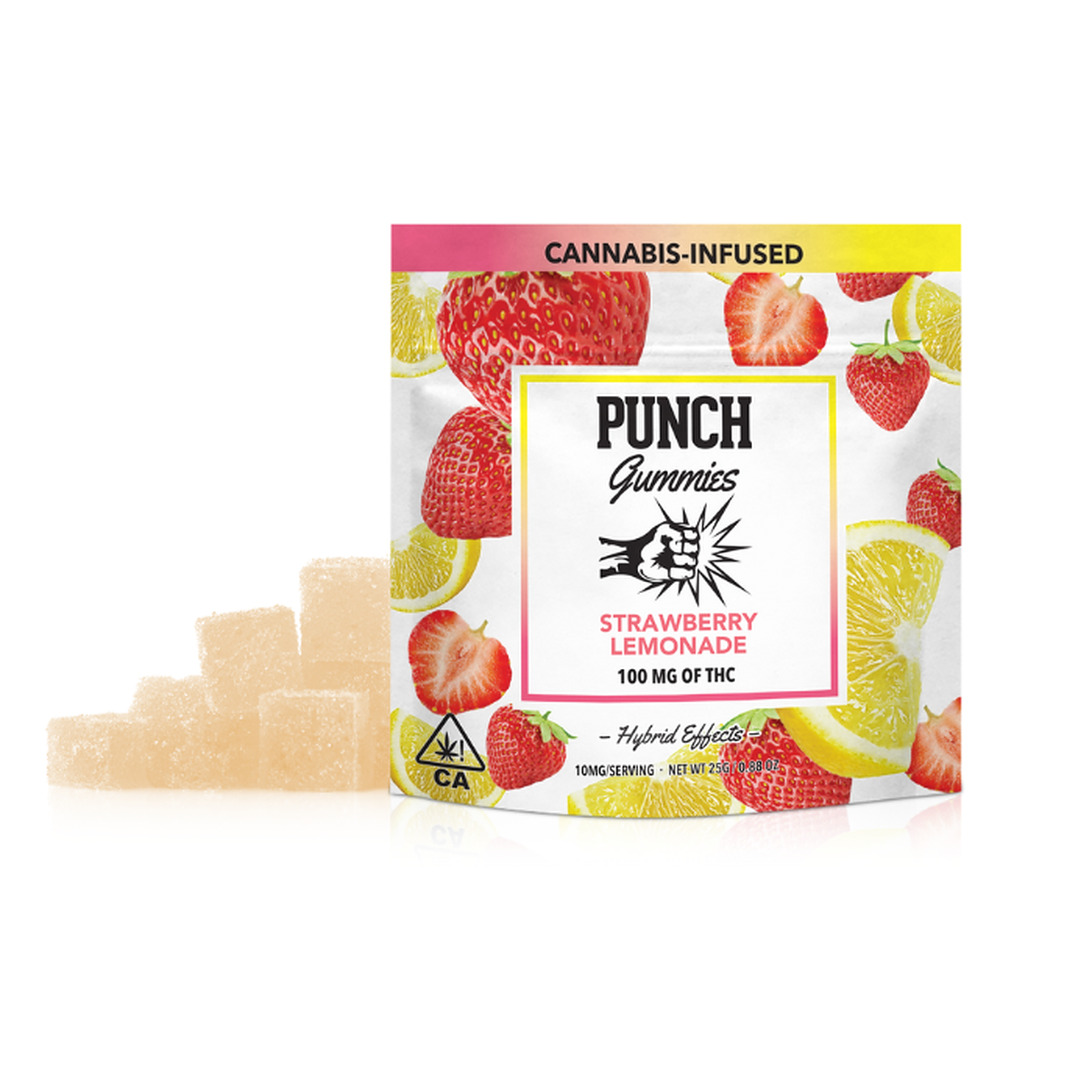Punch: Strawberry Lemonade Punch Gummies | Leafly