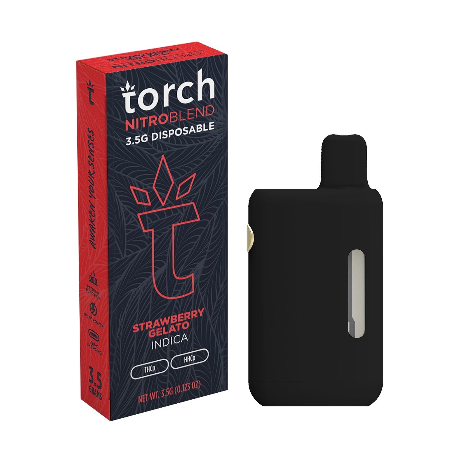 Aventus 8: TORCH NITRO BLEND THC-A BOOSTED DISPOSABLE 3.5G STRAWBERRY ...