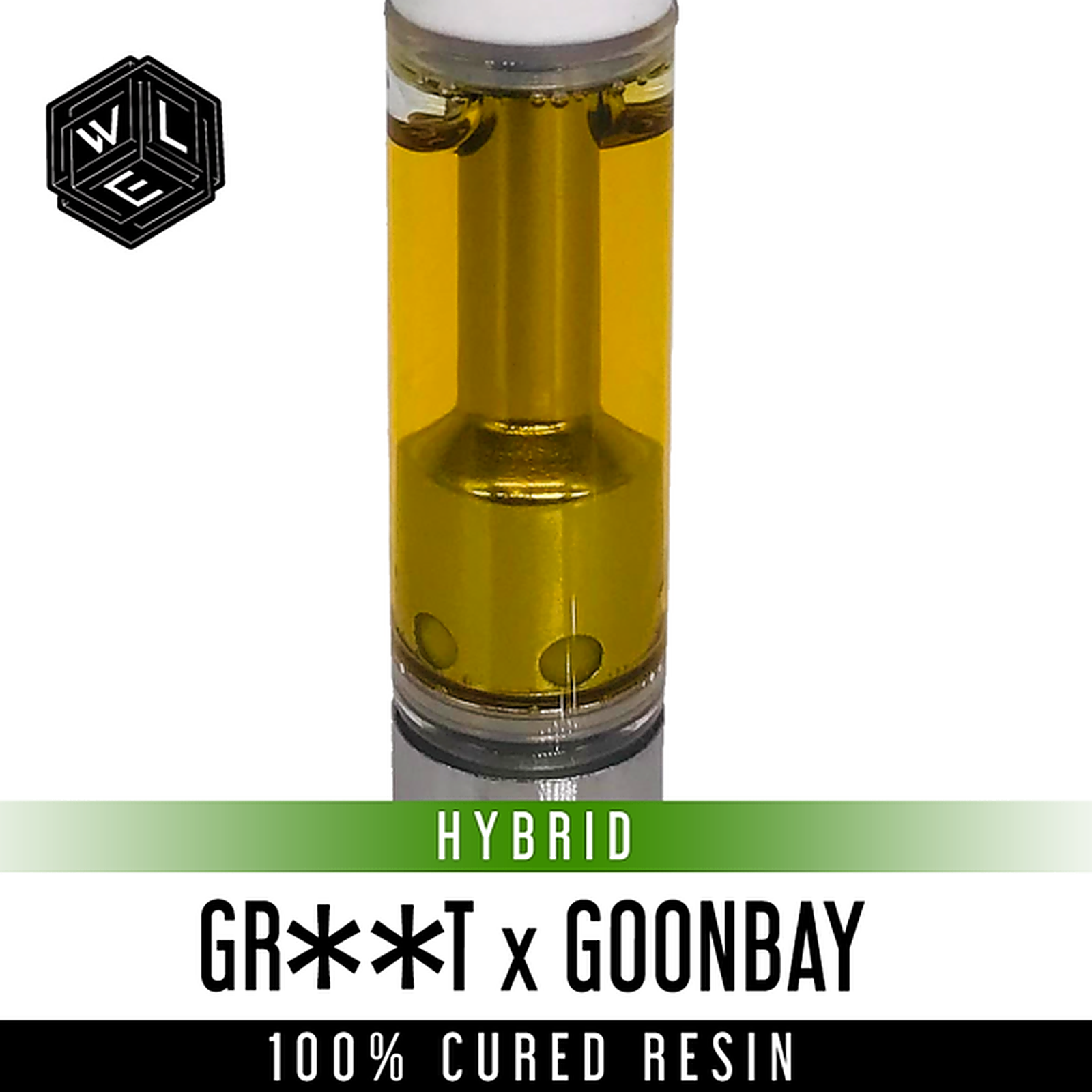 White Label Extracts Groot X Goonbay 100 Cured Resin Cartridge 1 Gram