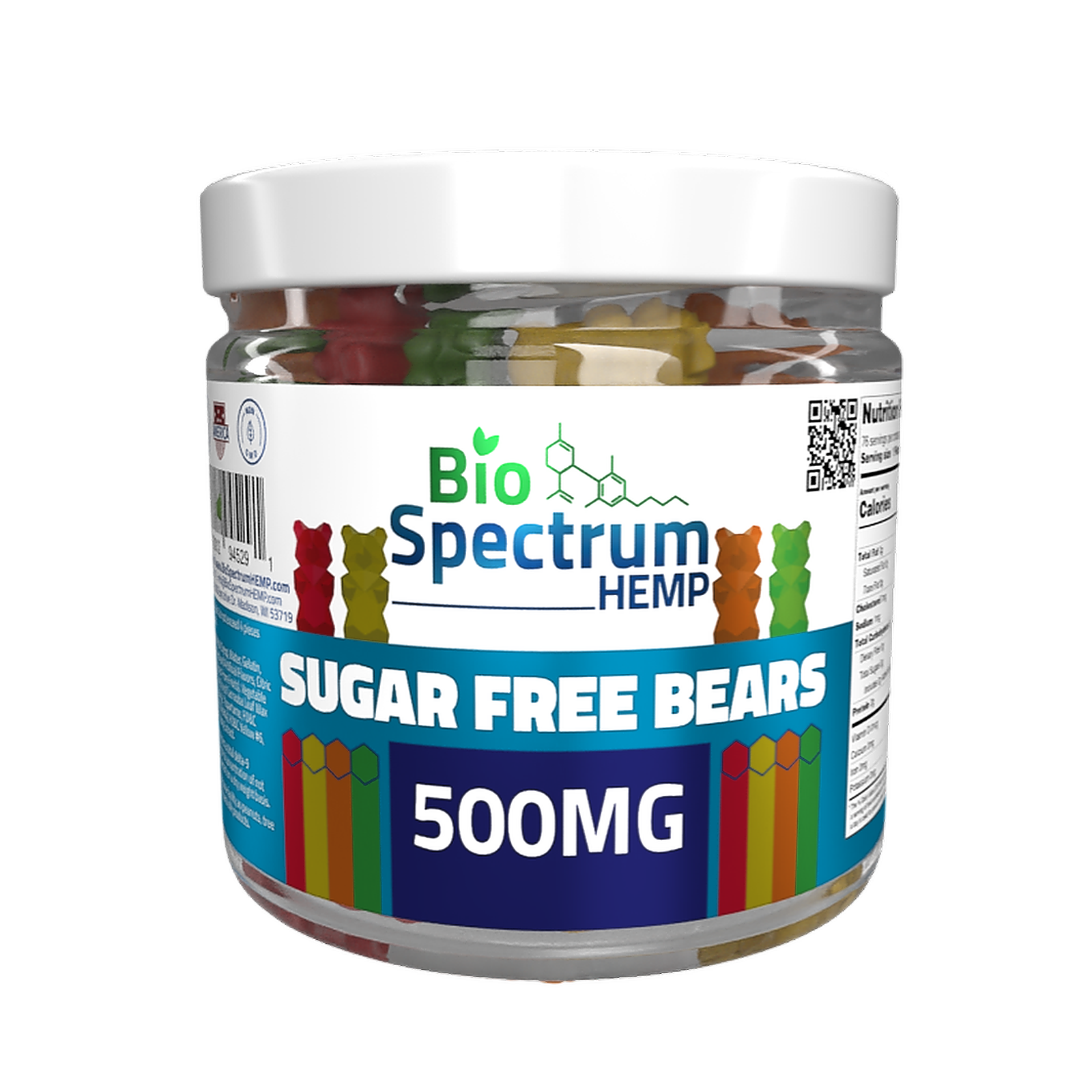 BioSpectrum Hemp: BioSpectrum Hemp Sugar Free Bears 500mg (Promo ...