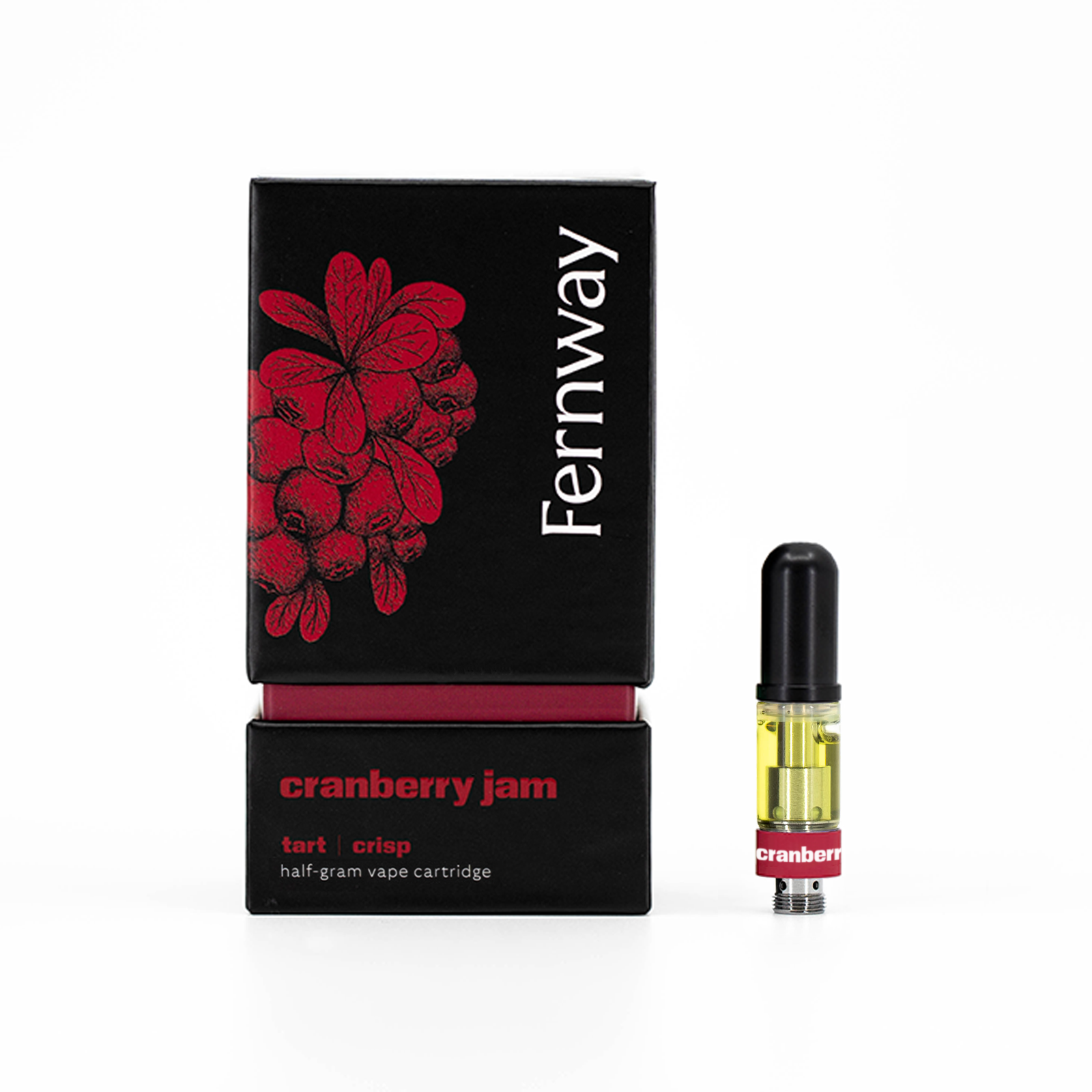 Fernway: Fernway - Cranberry Jam - 0.5g Vape Cartridge (H) | Leafly