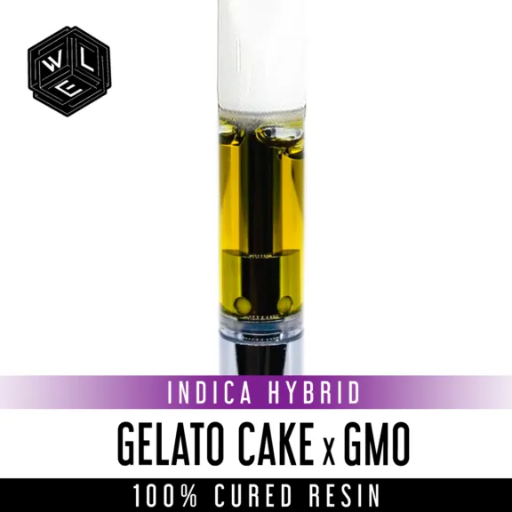 White Label Extracts: Gelato x GMO 100% Cured Resin Cartridge 1gr | Leafly
