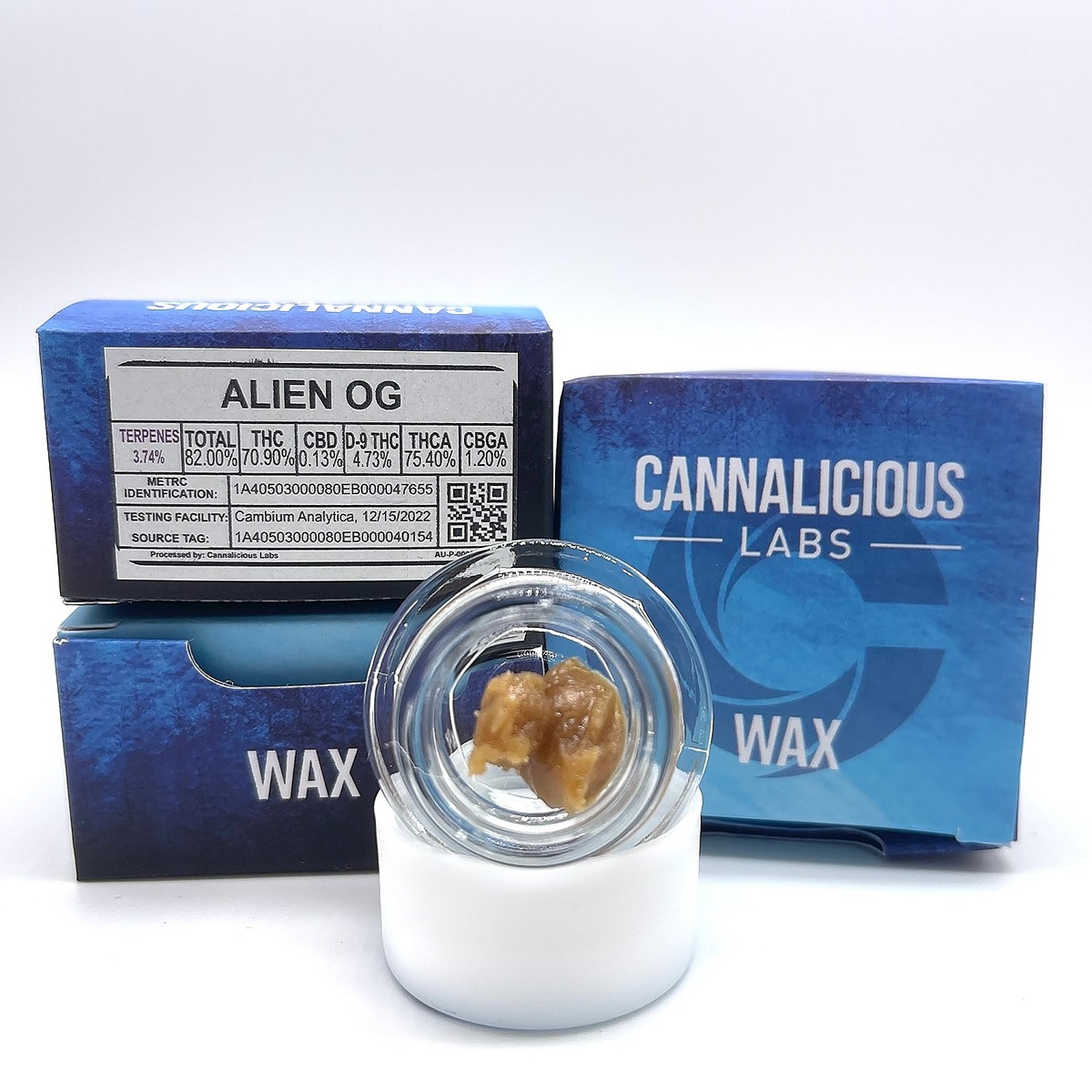 Cannalicious Labs: Alien OG Wax 1.0g | Leafly