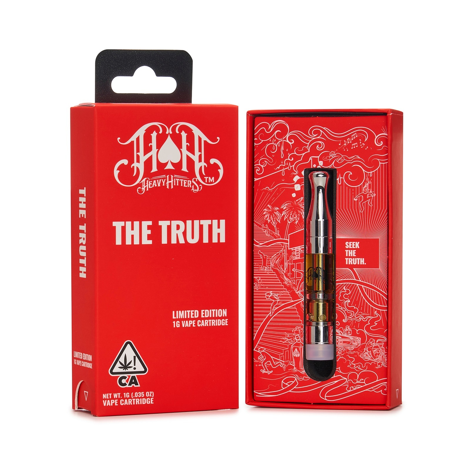 Heavy Hitters: The Truth (Limited) ULTRA Cartridge 1g (Indica) | Leafly