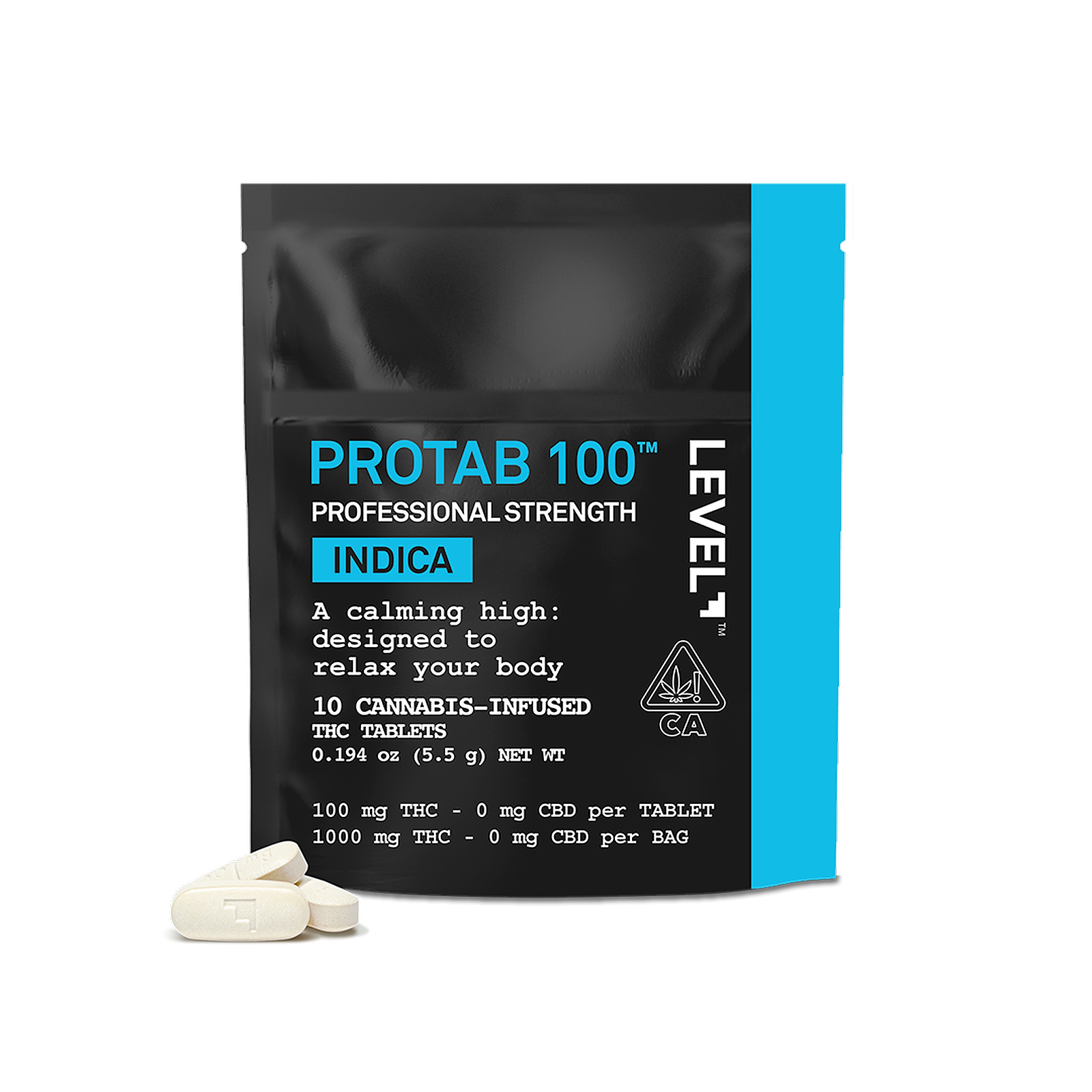 LEVEL: INDICA PROTAB 100™ | Leafly
