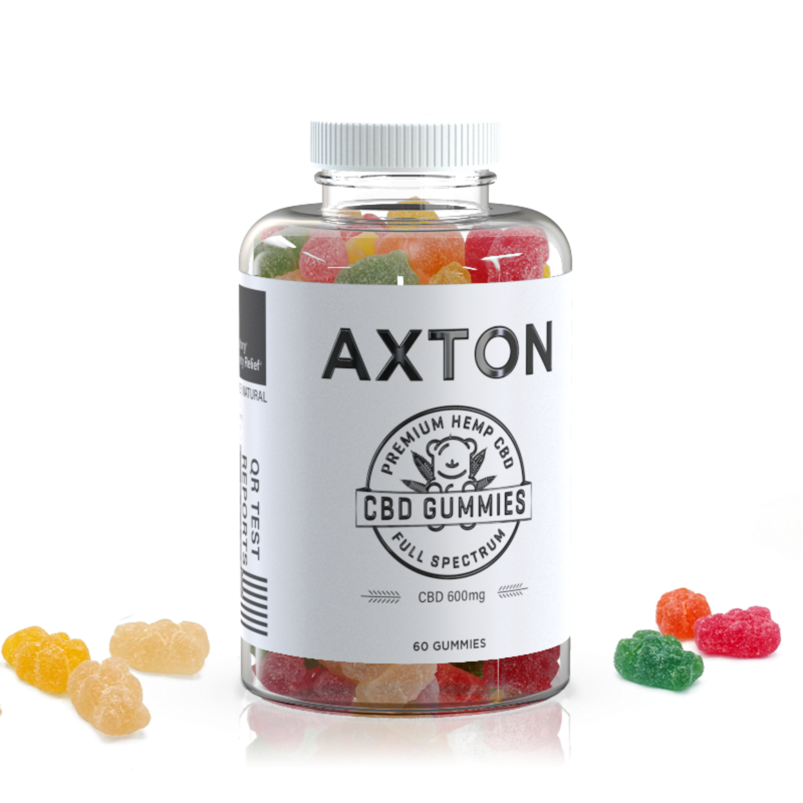 AXTON: AXTON CBD HEMP GUMMIES - 600mg | Leafly