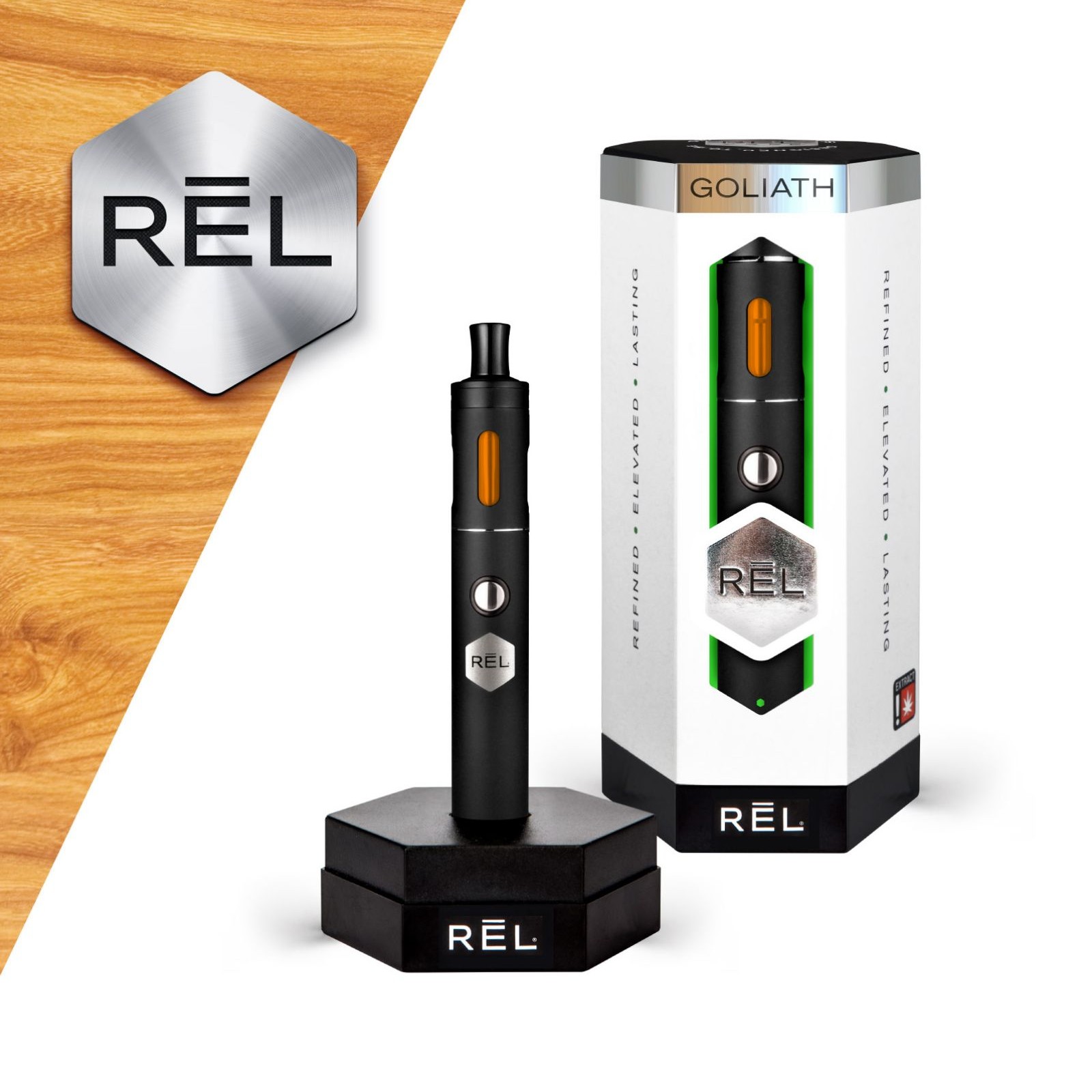RĒL Cannabis: Goliath Pen - CO2 | Leafly