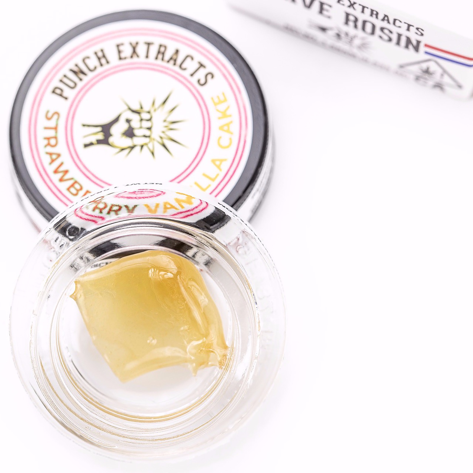 Punch: Strawberry Vanilla Cake Tier 4 Live Rosin Fresh Press (1g) | Leafly
