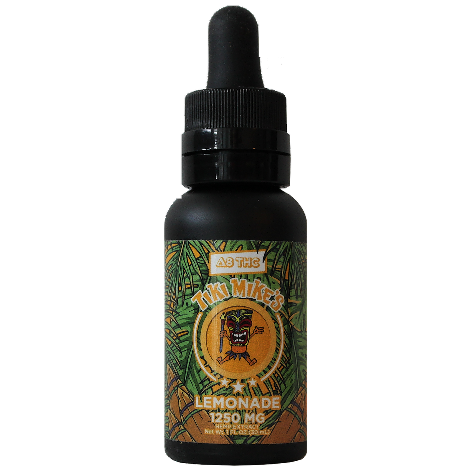 Tiki Mike's THC: Tiki Mike's Lemonade Delta 8 Tincture | Leafly