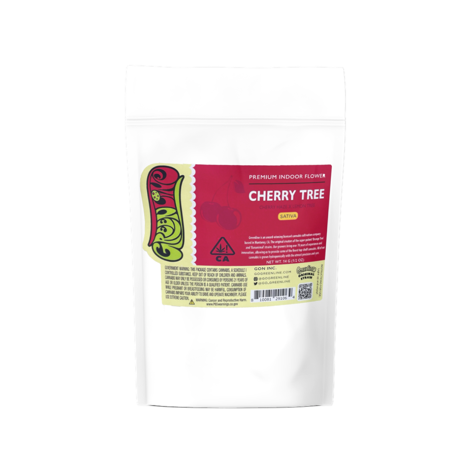 Greenline: Cherry Tree (1/2 OZ) | Leafly