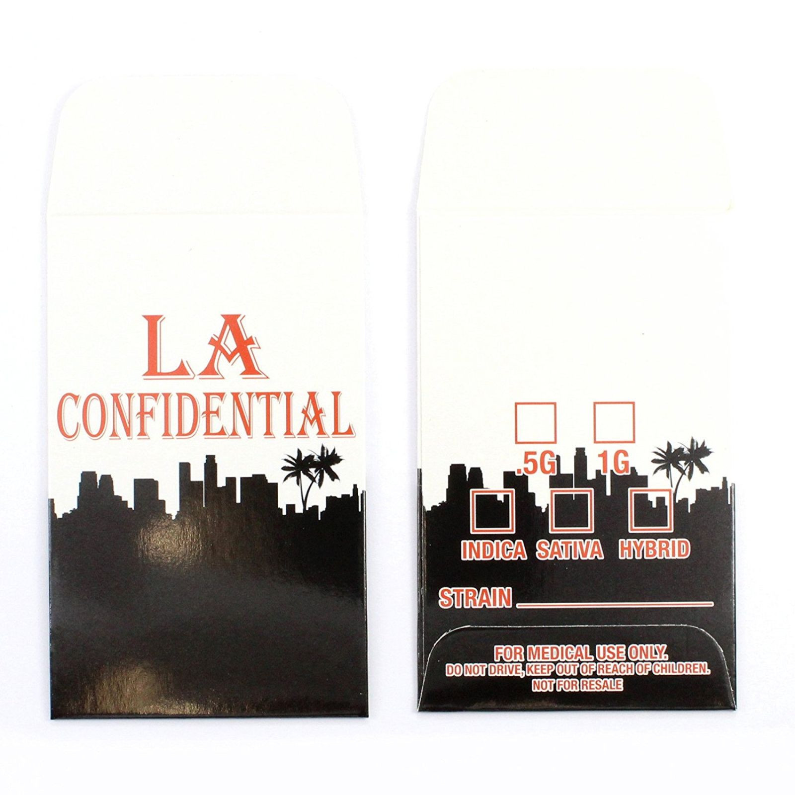 Shatter Labels: 25 L.A. Confidential Strain Label Concentrate Shatter ...