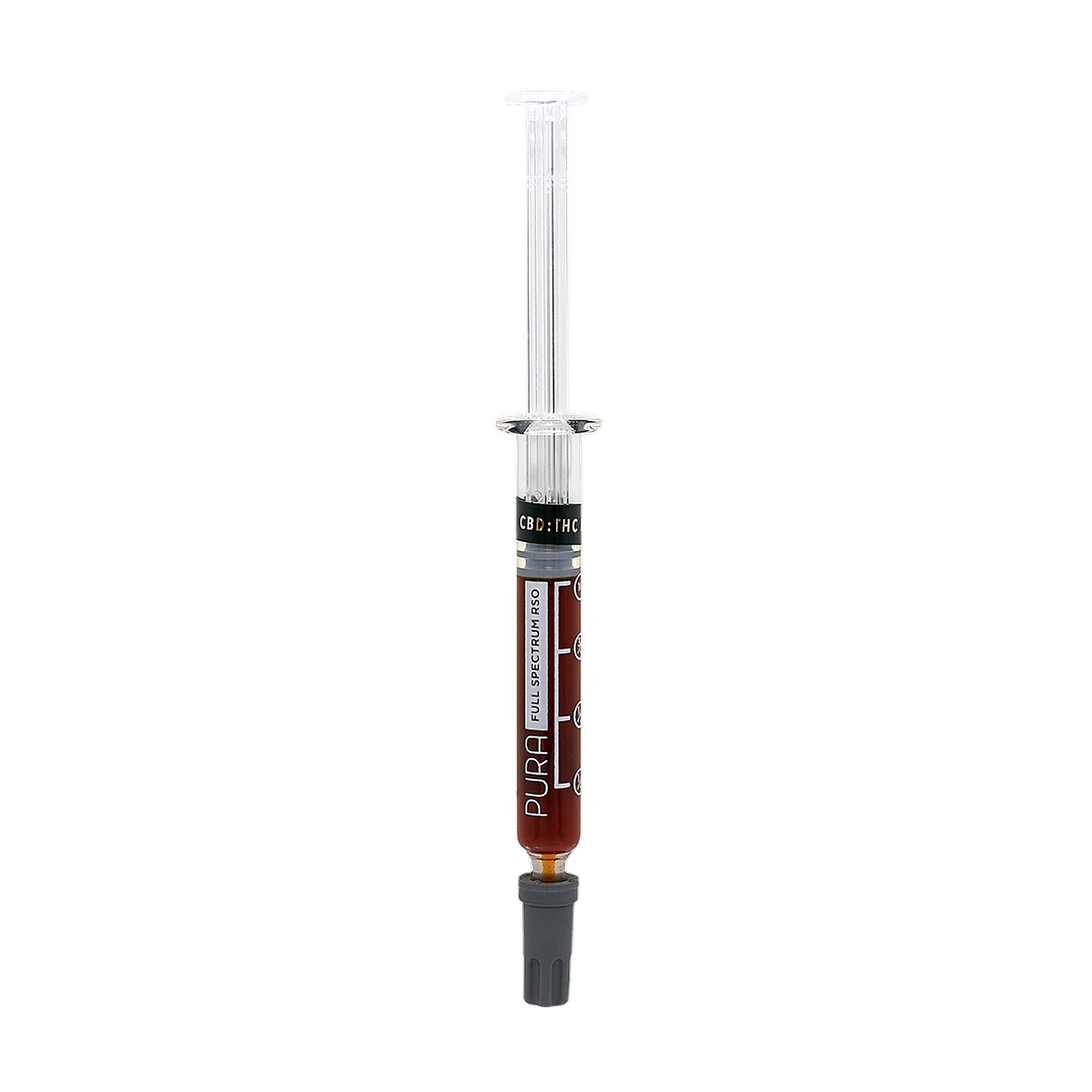 PURA Concentrates: RSO THC:CBD Syringe | Leafly