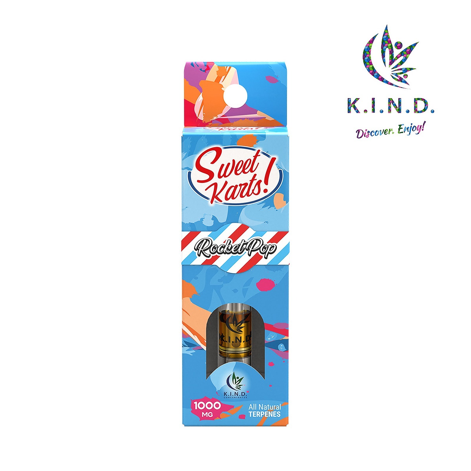 K.I.N.D. Concentrates: K.I.N.D. Rocket Pop Sweet Karts Cartridge 1000mg ...