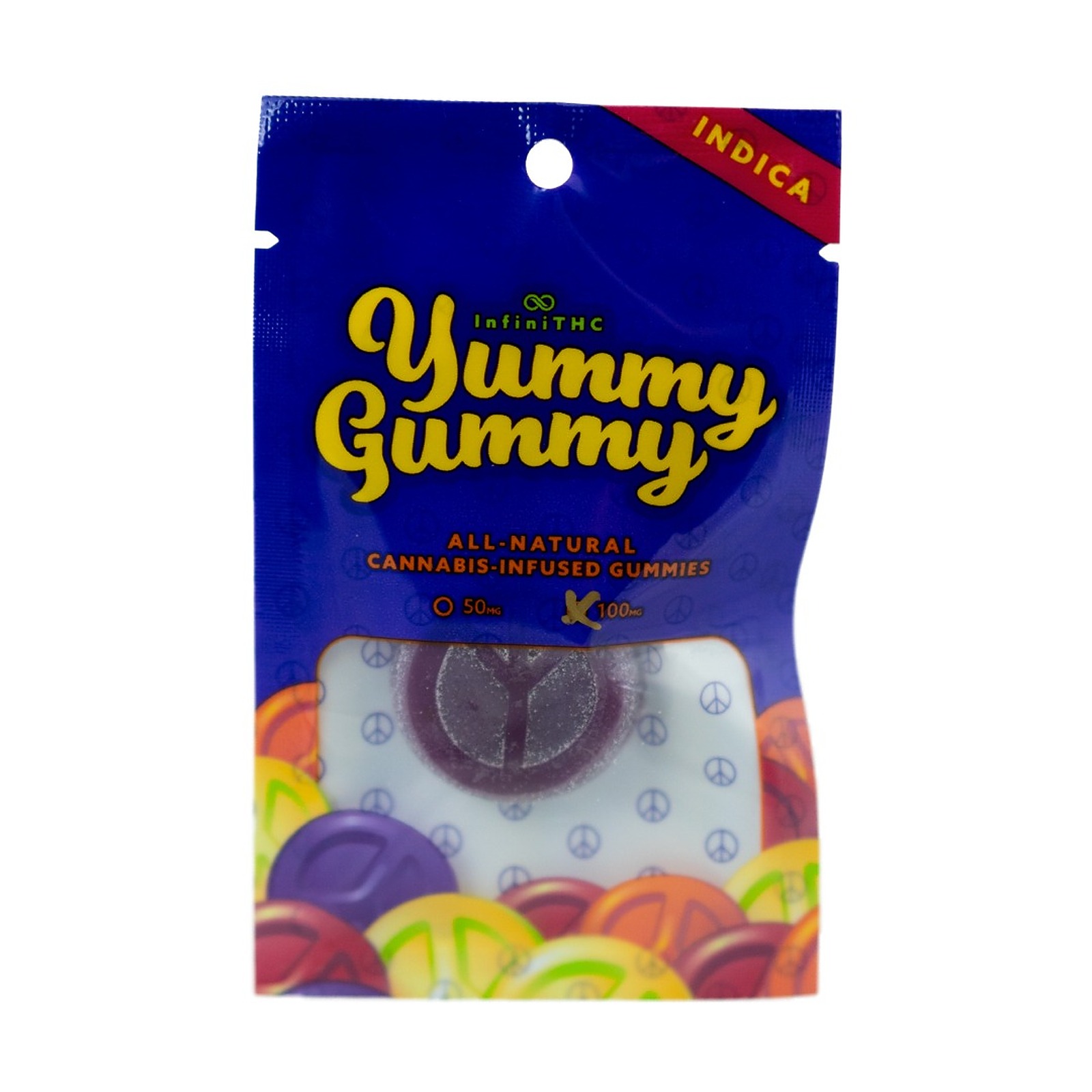 Yummy Gummy: YG Indica 100mg Single | Leafly