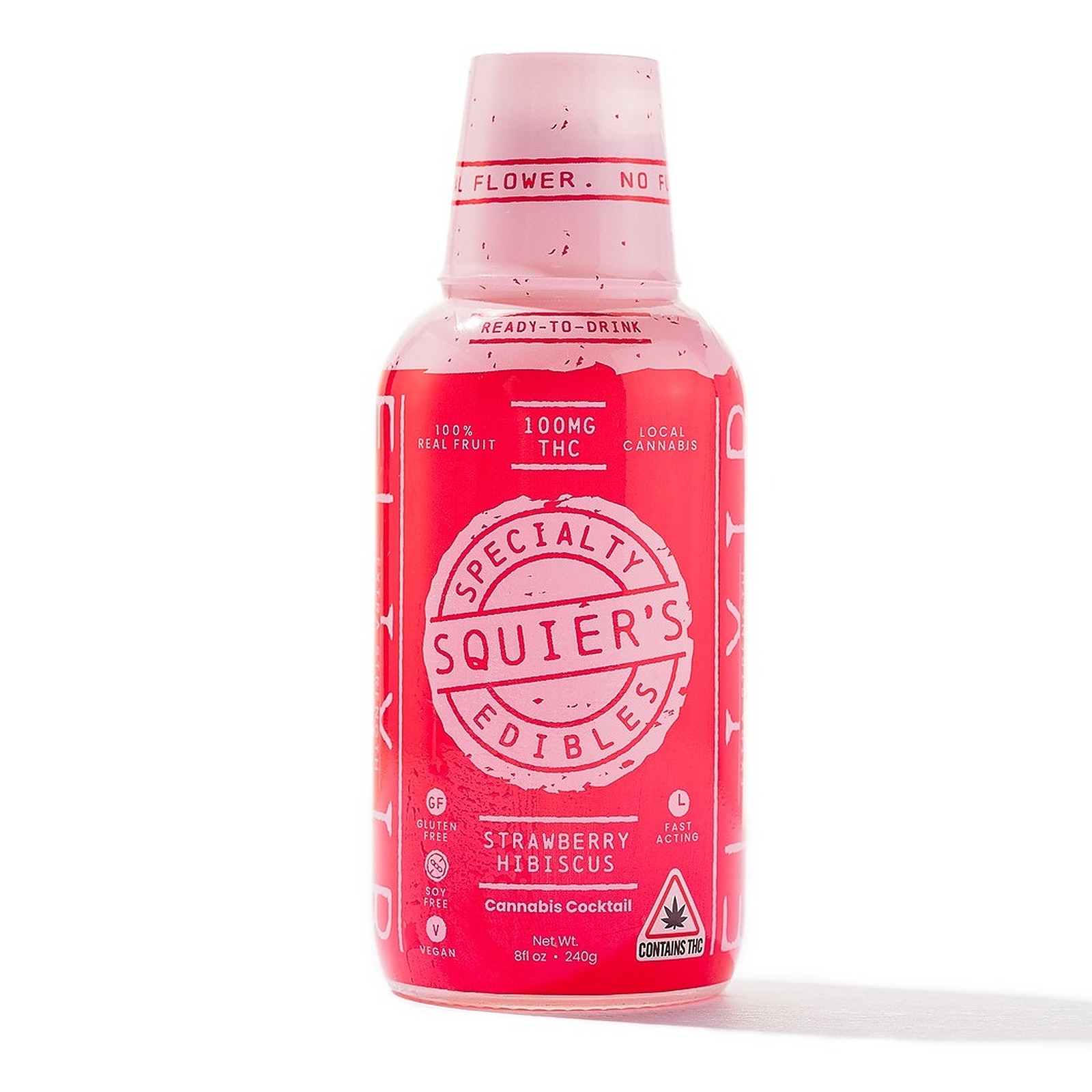 Squier's Specialty Elixirs: 100mg Strawberry Hibiscus Beverage (REC ...