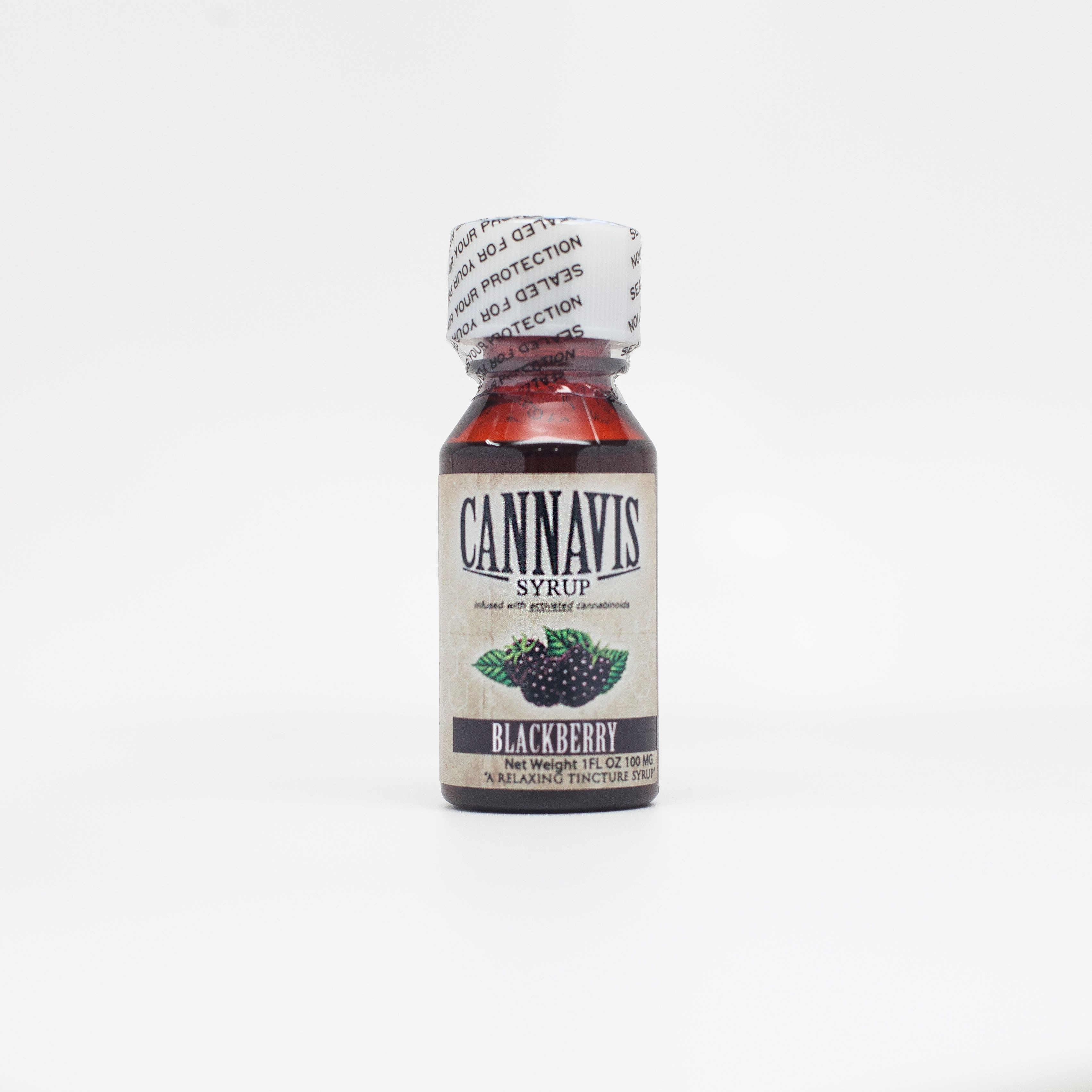 Cannavis: 1oz Cannavis Blackberry THC Syrup (100mg) | Leafly