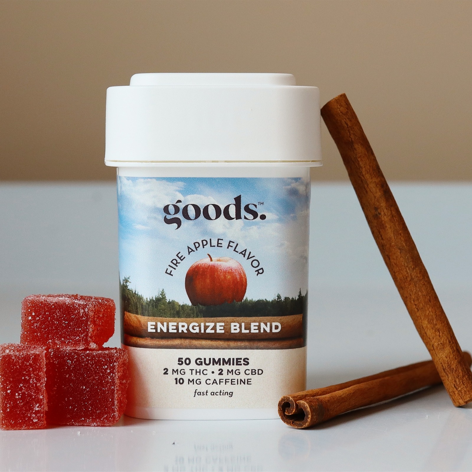 Goods.: Energize Blend - Fire Apple Gummies | Leafly