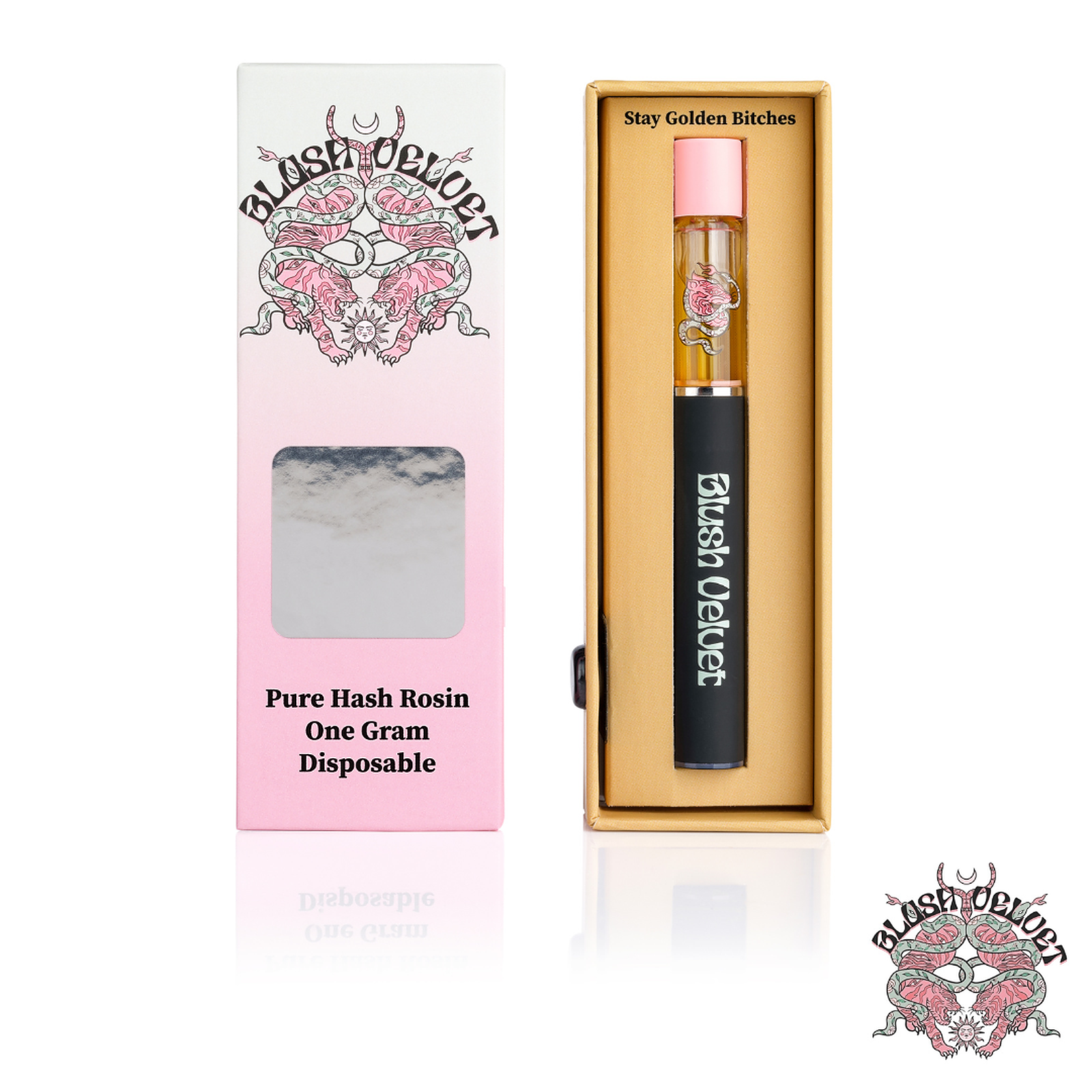 Constellation Cannabis: Blush Velvet Disposable [1g hash rosin] (Lemon ...