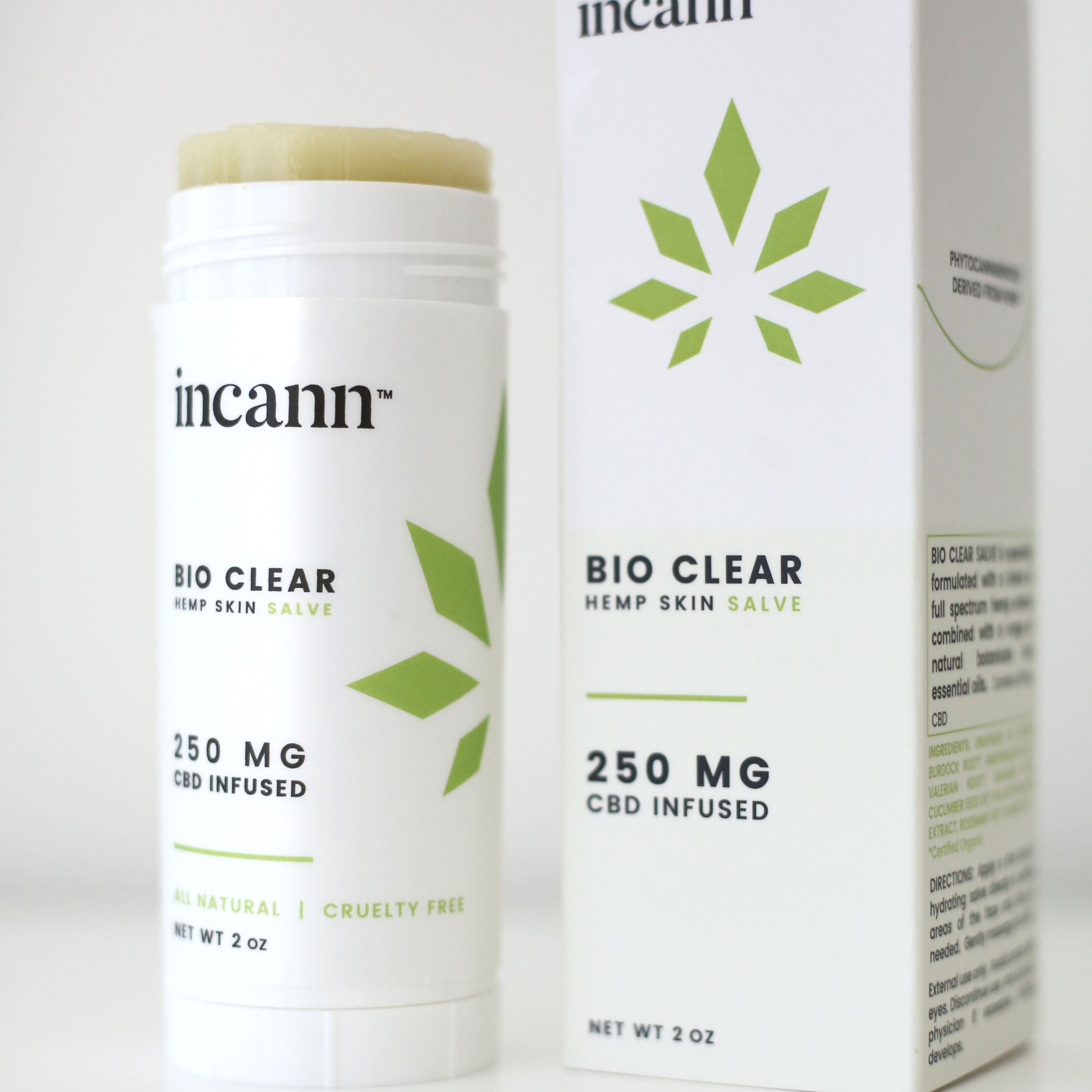 incann®: BIO CLEAR -CBD SALVE FOR SKIN RELIEF. FULL SPECTRUM | Leafly