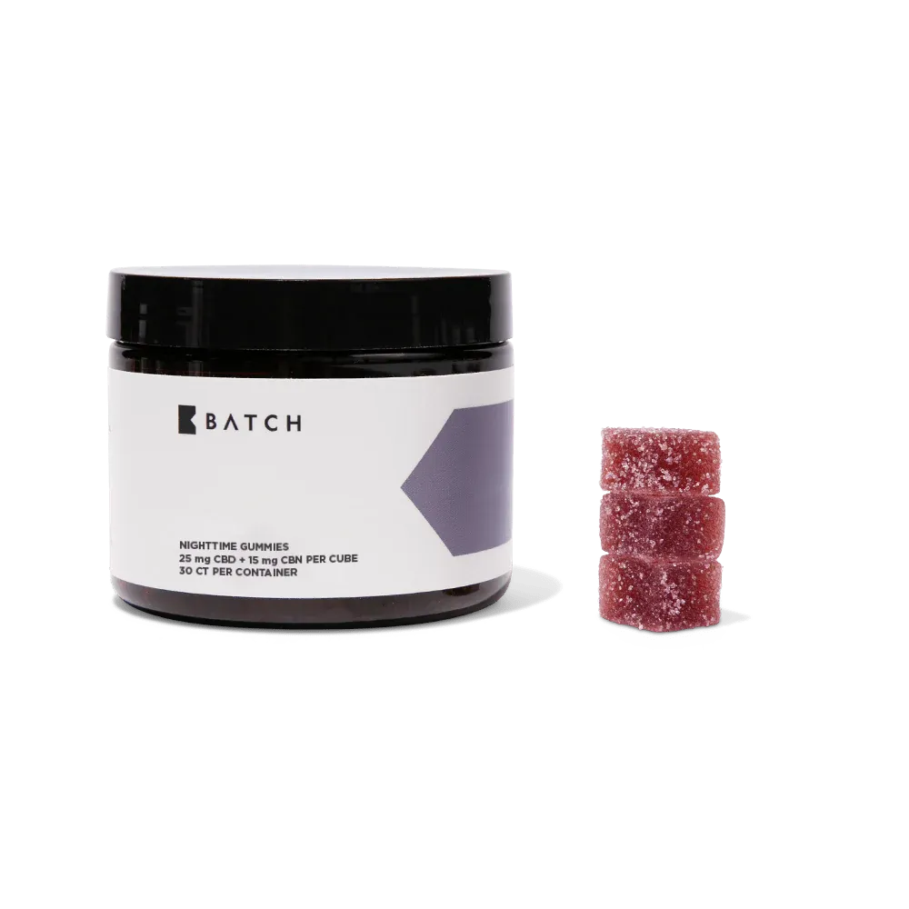 BATCH: CBD + CBN Nighttime Gummies | Leafly