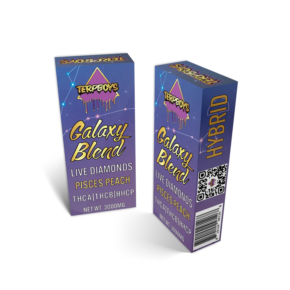 Terp Boys: 3G Galaxy Blend Disposable Vape Pisces Peach Live Diamonds ...